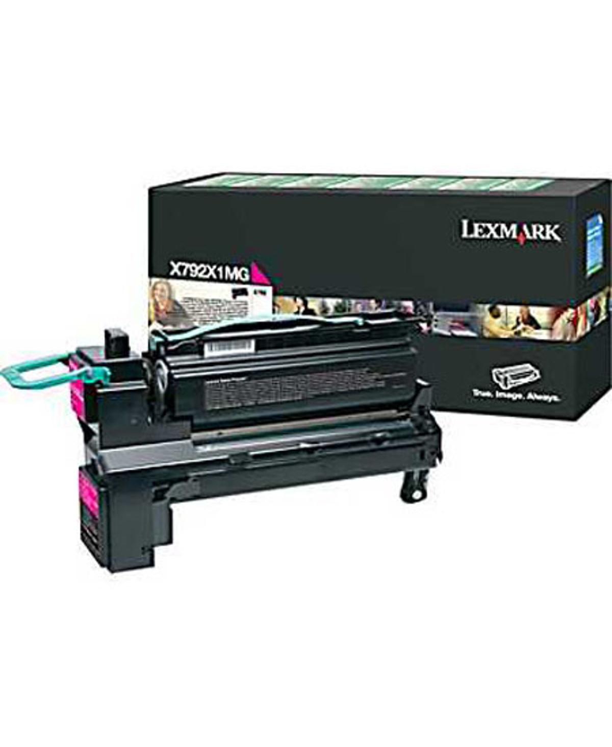 Click here for Lexmark X792X1MG Magenta Print Toner Cartridge for... prices