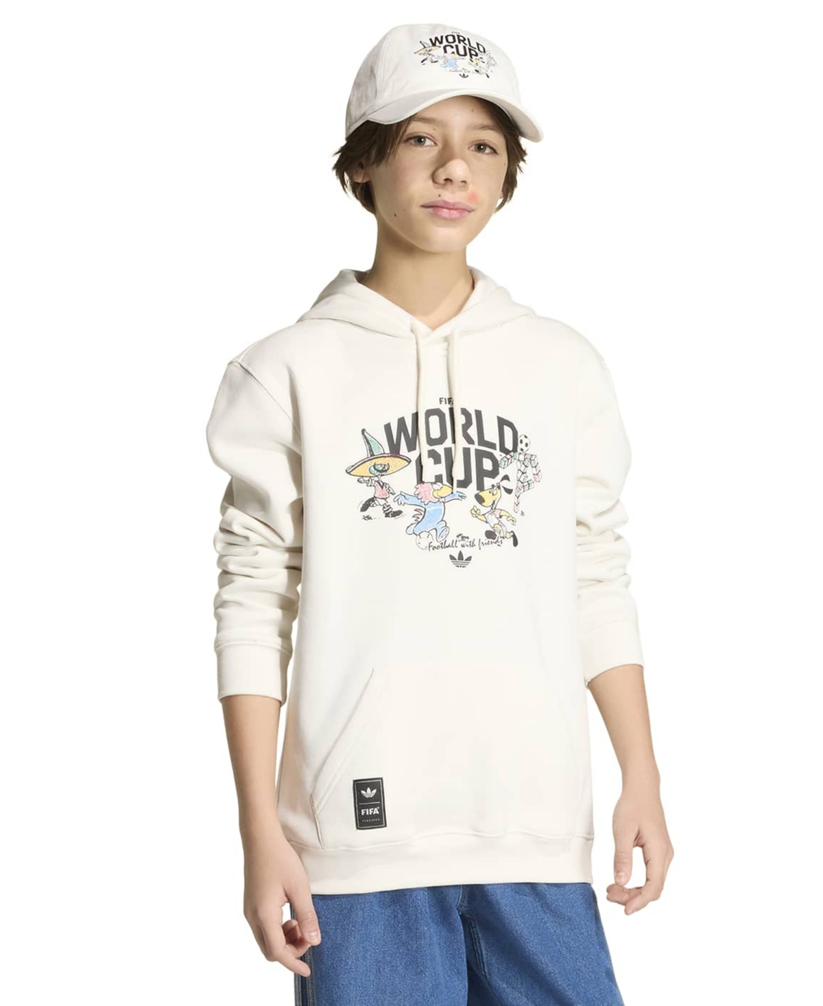 Click here for adidas Boys 8-20 Fifa World Cup 26 Mascot Sweatshi... prices