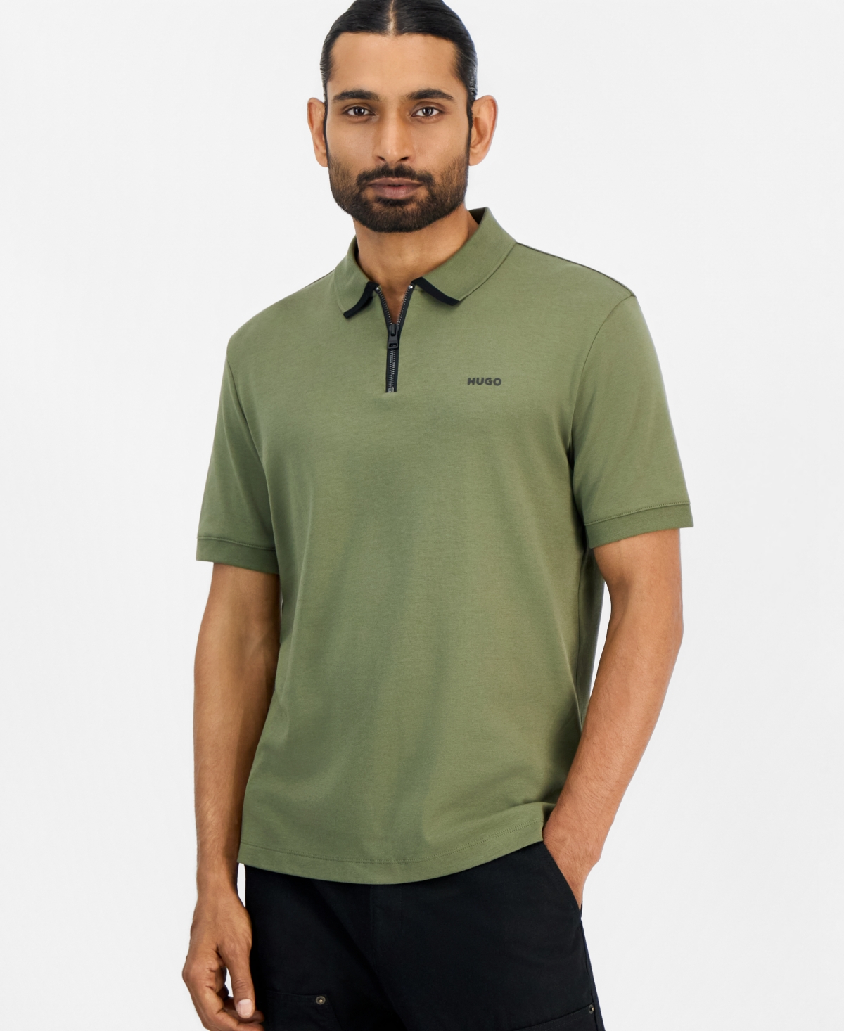 Click here for Hugo by Hugo Boss Mens Damolino Regular-Fit Quarte... prices