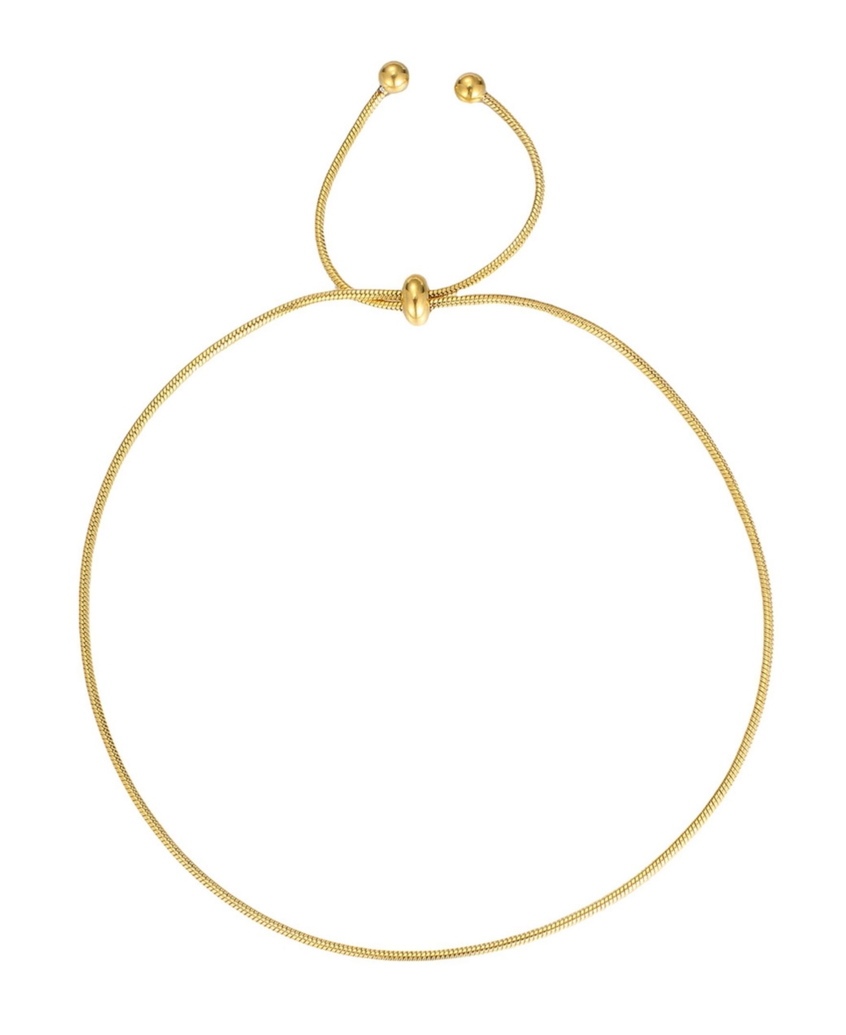 Click here for Adornia Tarnish Resistant Gold Bolo Adjustable Cha... prices