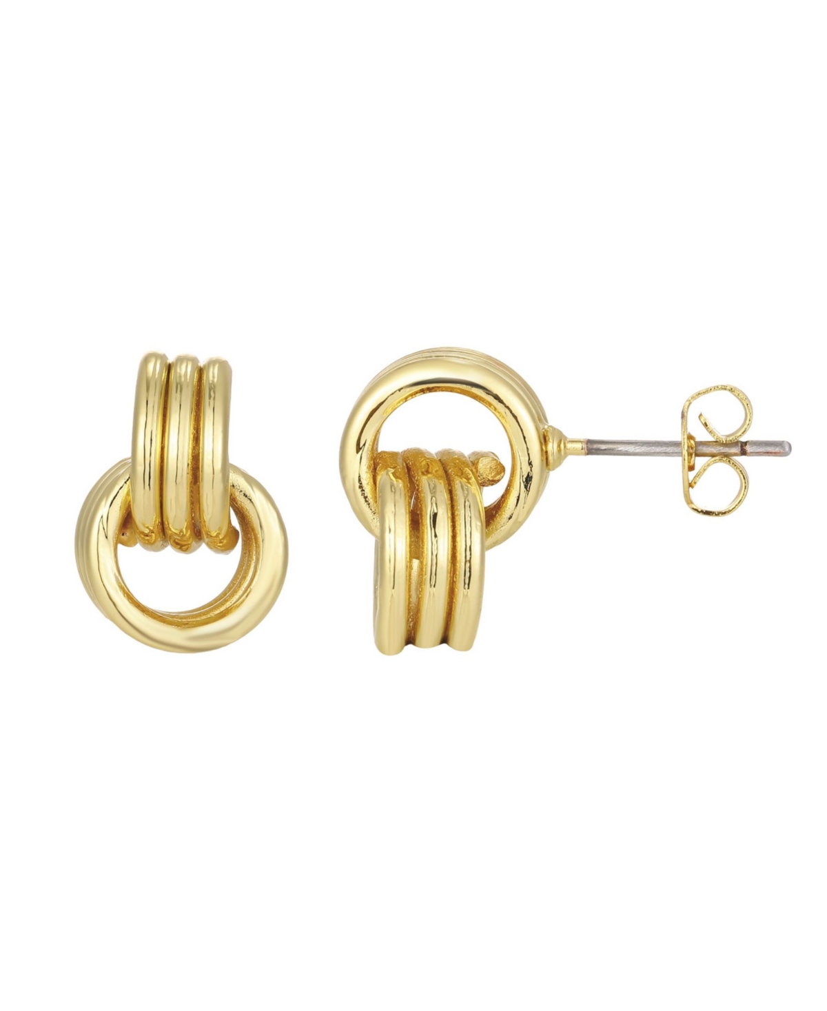 Click here for Adornia Gold Maeve Vintage Stud Earrings - Gold prices
