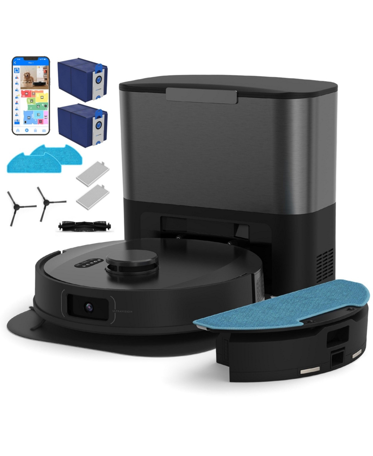 Click here for bObsweep UltraVision Robot Vacuum and Mop  with Fe... prices