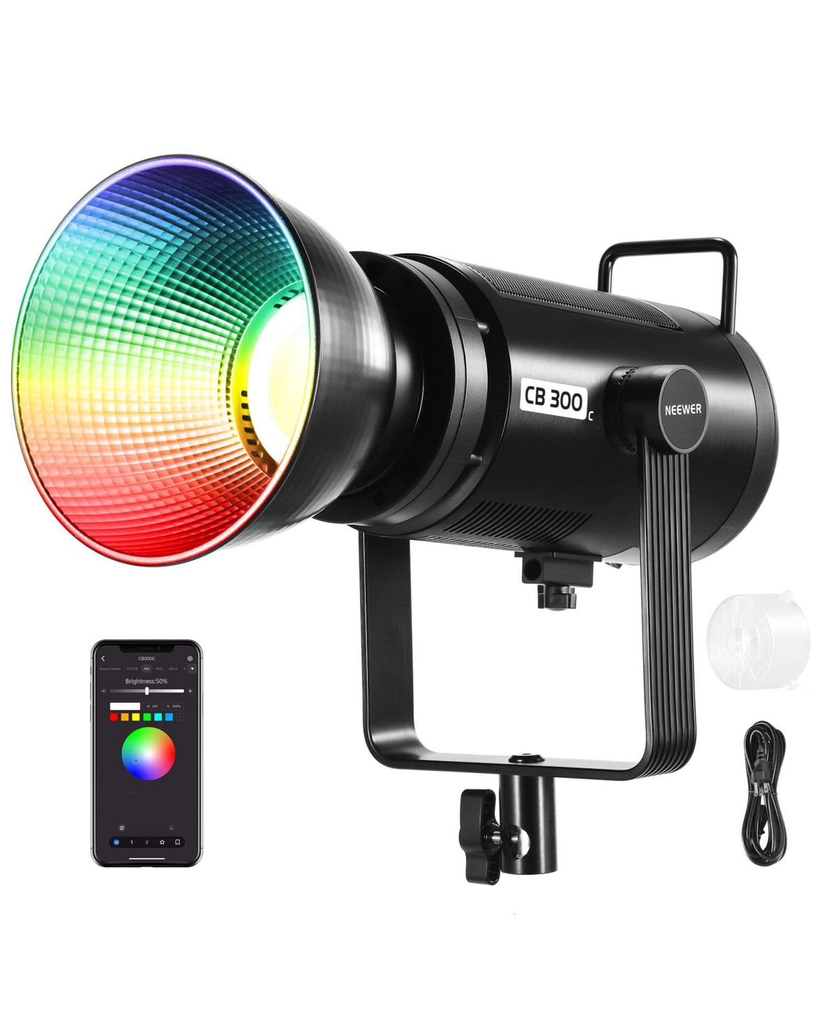 Click here for Neewer TLCI97 Led Video Light with 300W  29600Lux... prices