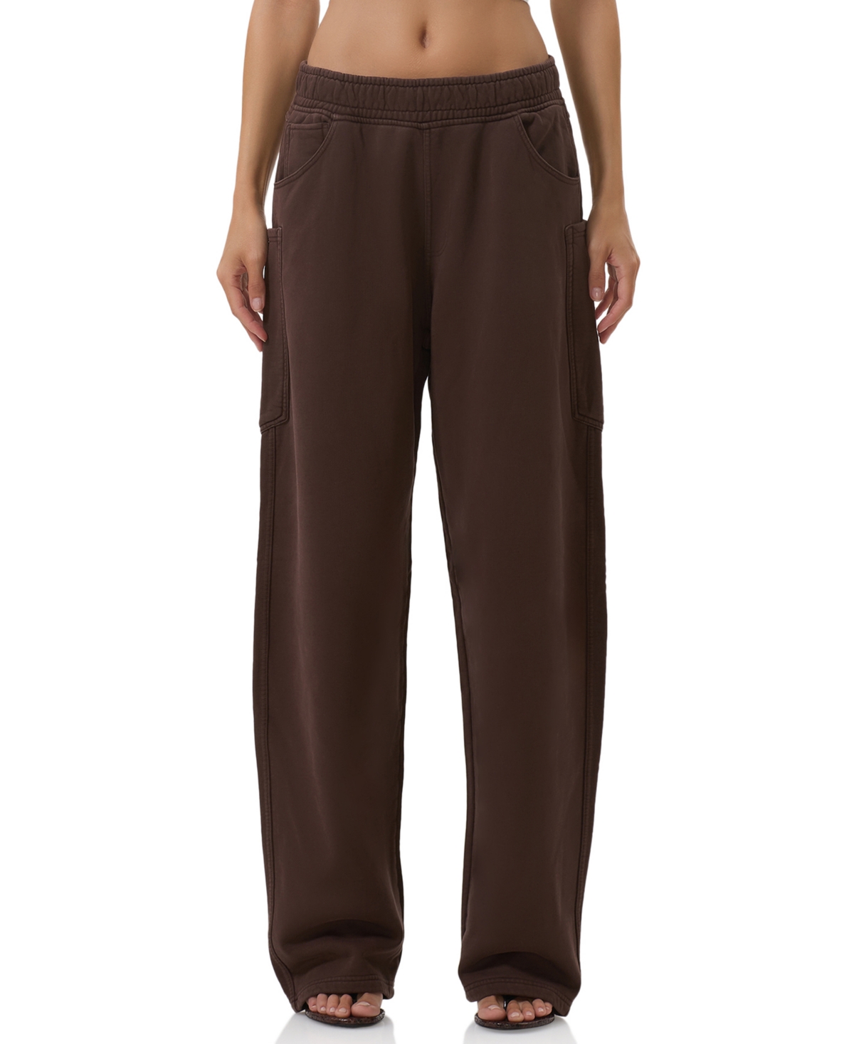 Click here for Afrm Womens Straight-Leg Cotton Sweatpants - Espre... prices
