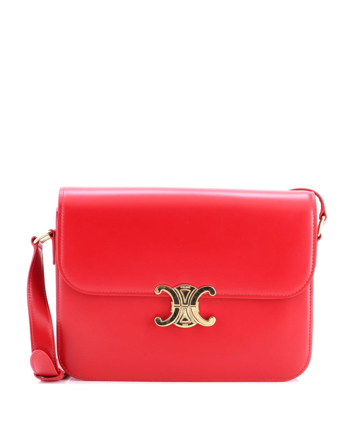 Click here for Pre-Owned Celine Large Triomphe Shoulder Bag Smoot... prices