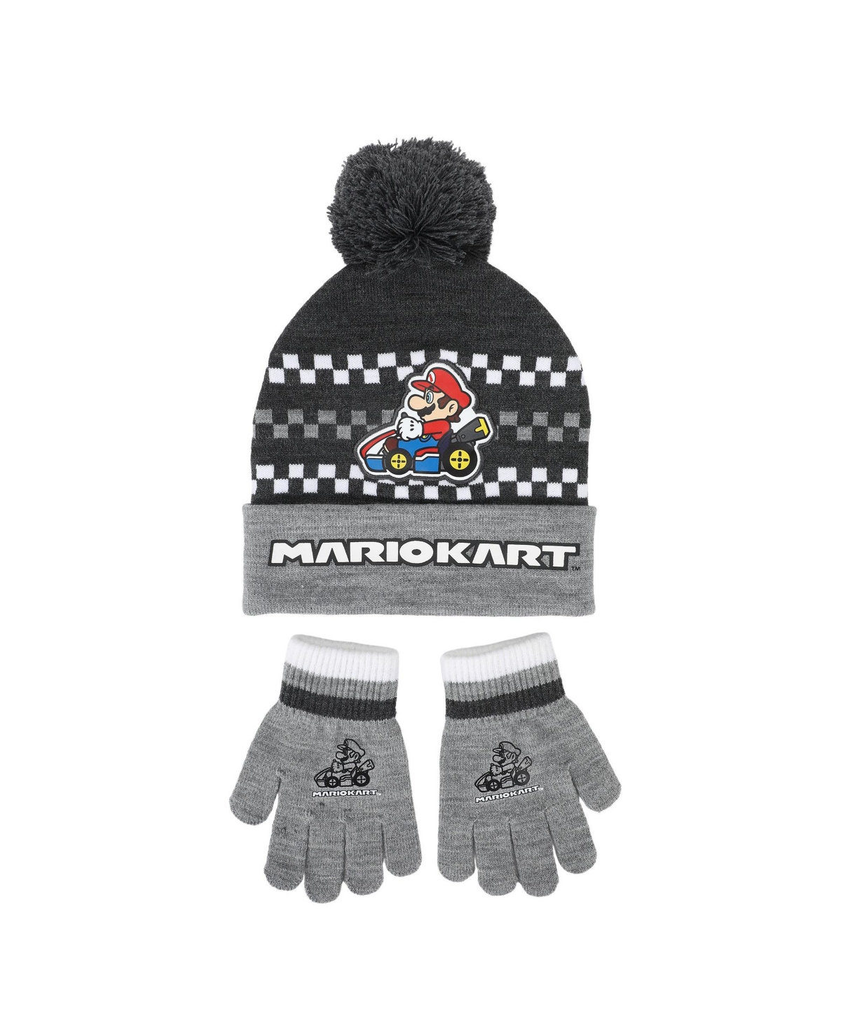 Click here for Super Mario Boys and Girls Graphic Beanie and Matc... prices