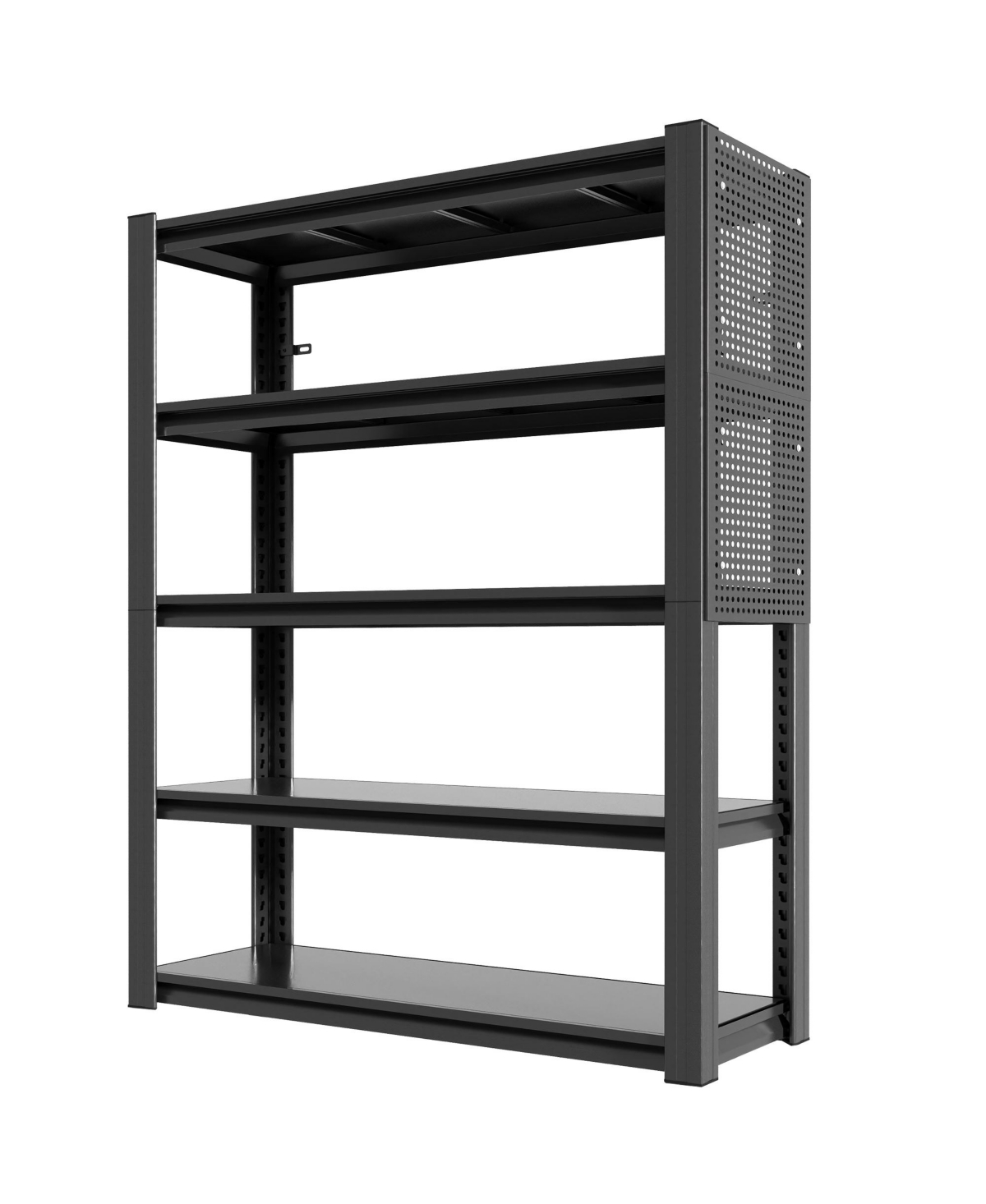 Click here for Viyet 5-Tier Metal Shelving with Pegboard - 2000lb... prices