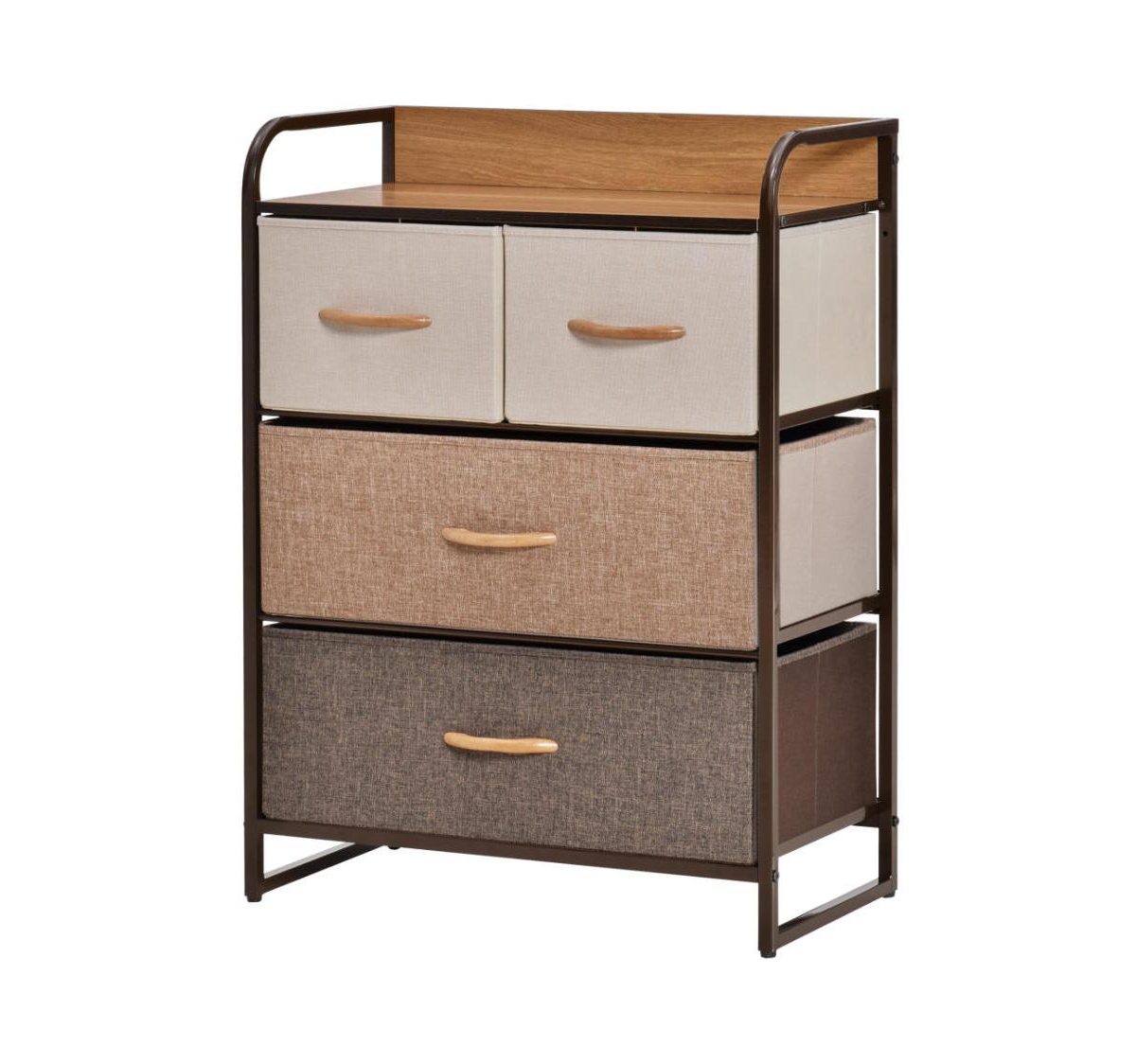 Click here for Viyet Drawer Fabric Dresser Mid Height Storage Tow... prices
