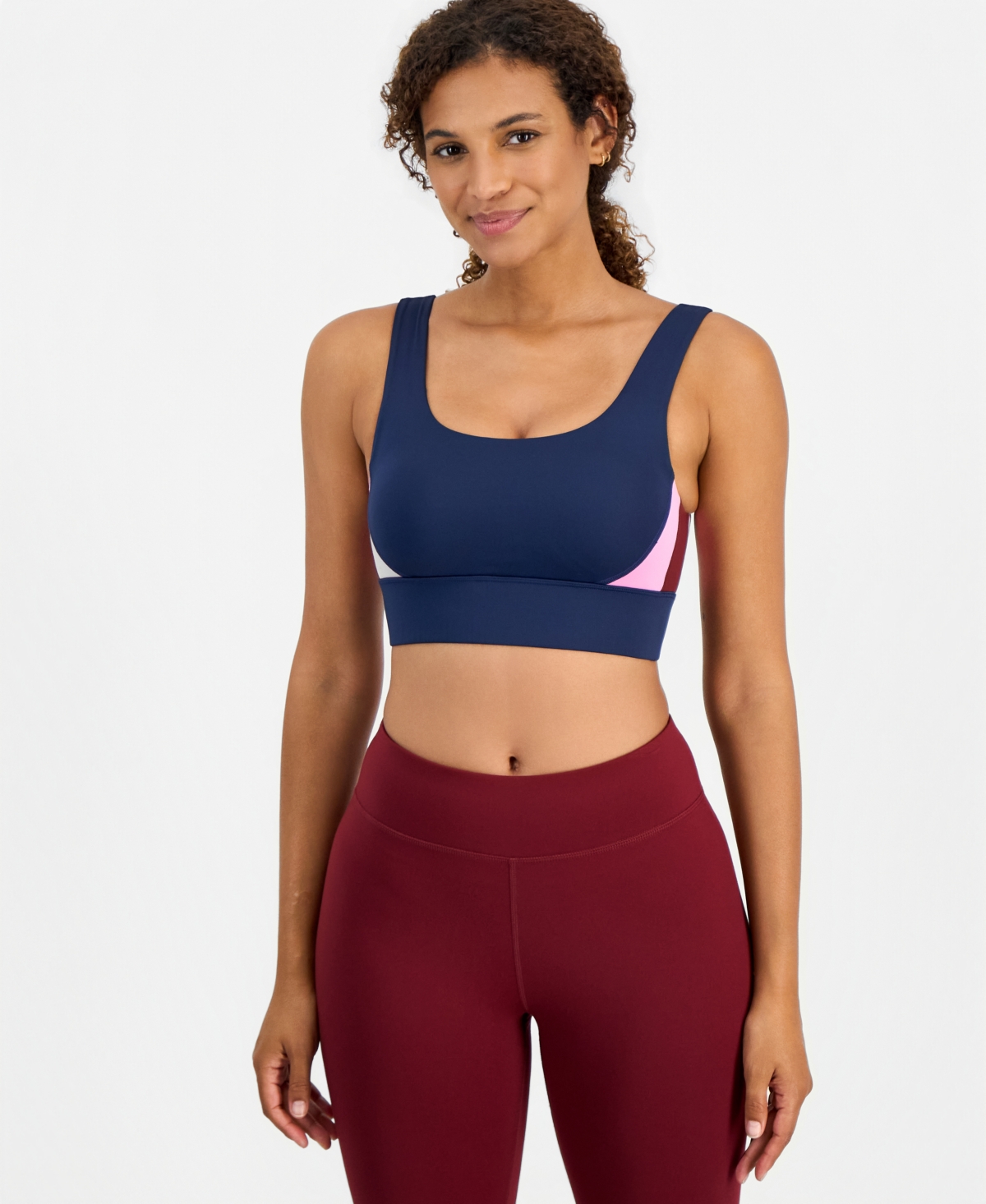 Click here for Id Ideology Scoop-Neck Wireless Medium-Impact Spor... prices