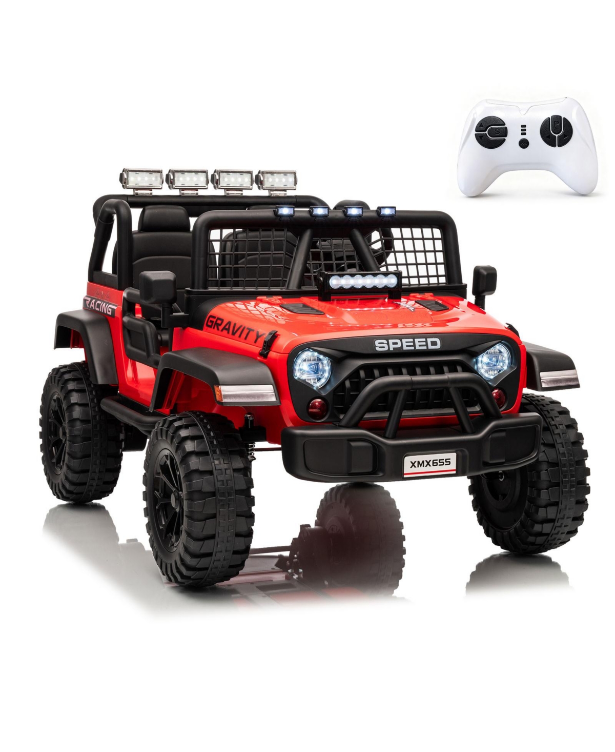 Click here for homfan 47.2 x 31.5 x 29.1 Inch Kids Electric Ride... prices