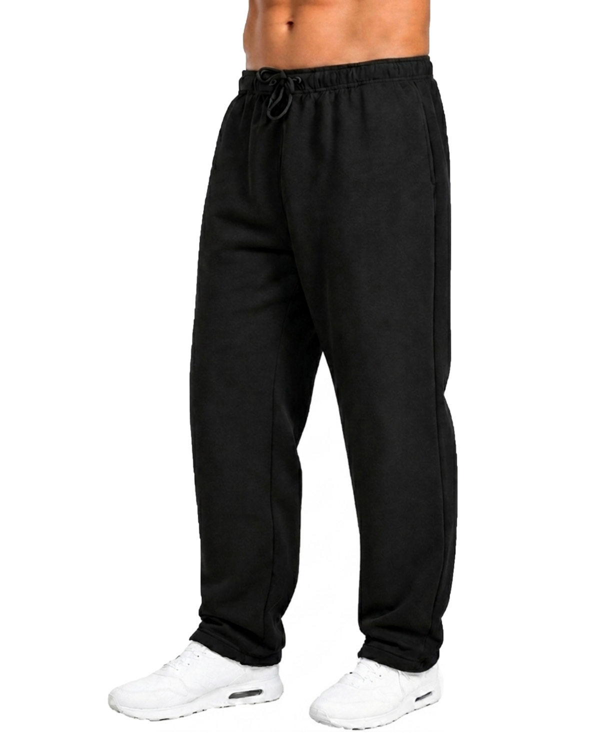 Click here for Q-Active Mens Classic Open-Bottom Fleece Sweatpant... prices