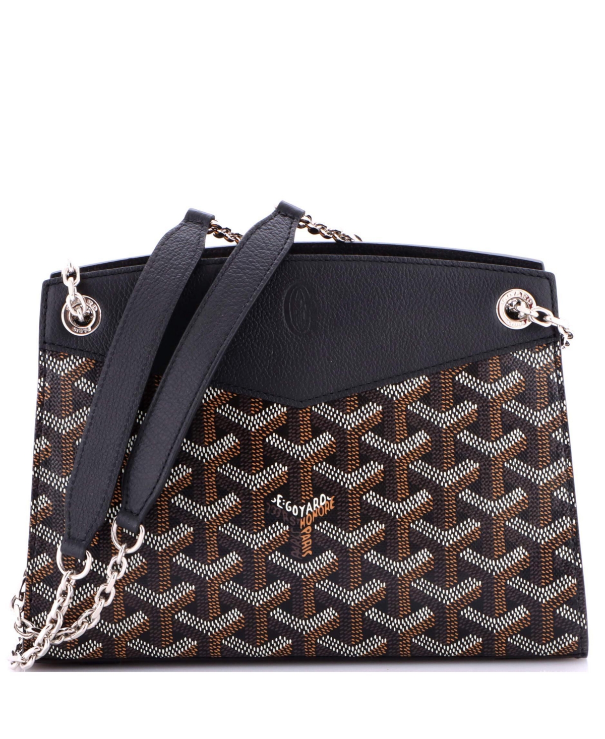 Click here for Pre-Owned Goyard Mini Structured Rouette Chain Sho... prices