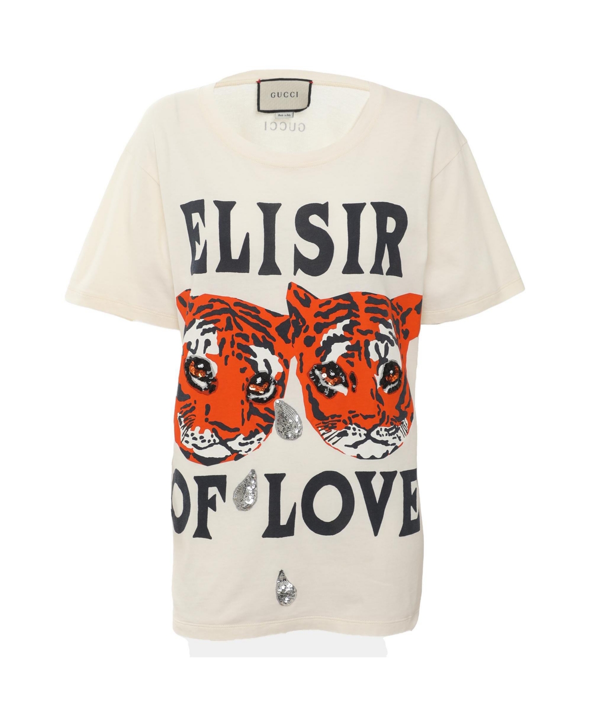 Click here for Pre-Owned Gucci Womens Elisir of Love Tiger Graphi... prices