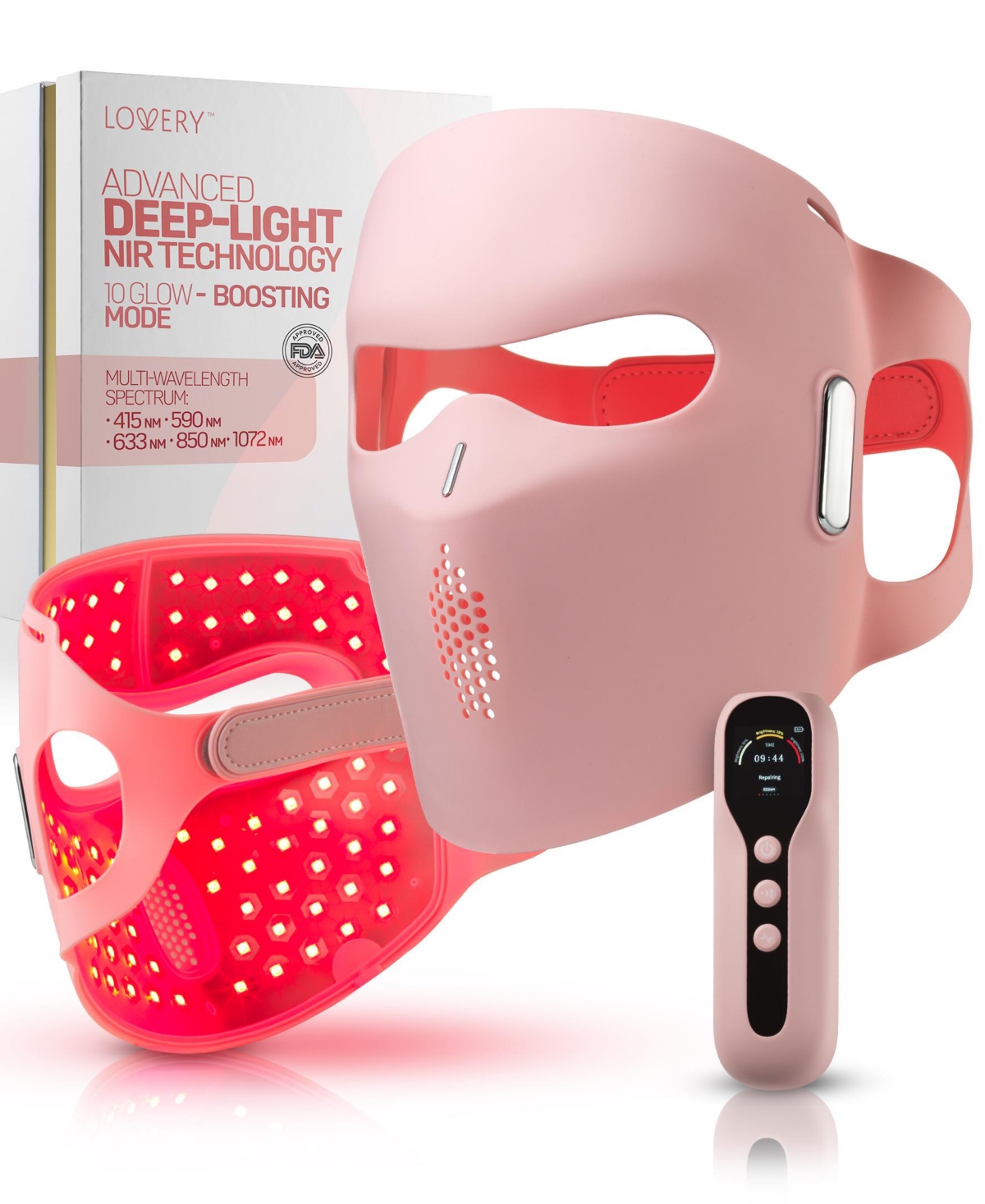 Click here for Lovery 4D Led Light Therapy Mask with Near-Infrare... prices