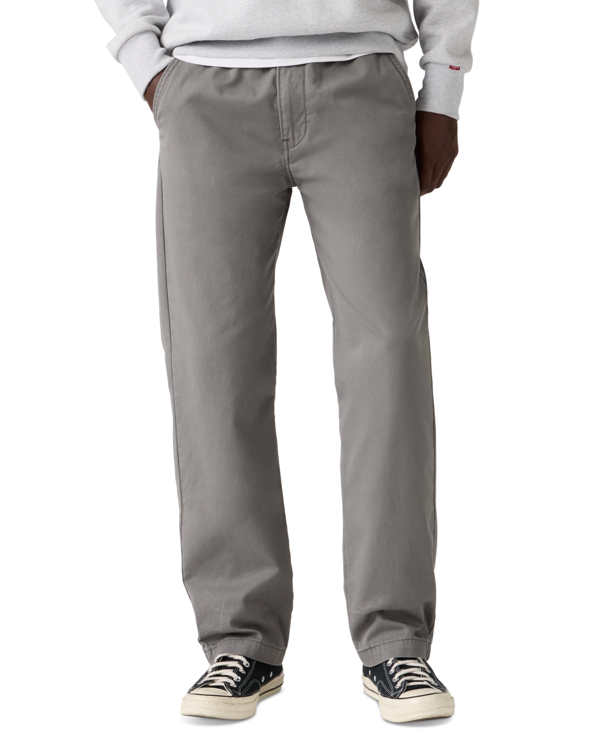 Click here for Levis Mens Comfort Regular-Fit Pants - Pewter prices