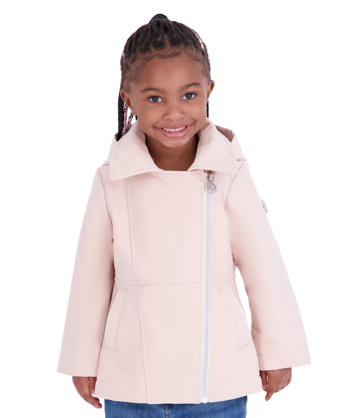 Click here for Michael Kors Toddler Girls 2T-5T Asymetric Zip Sof... prices