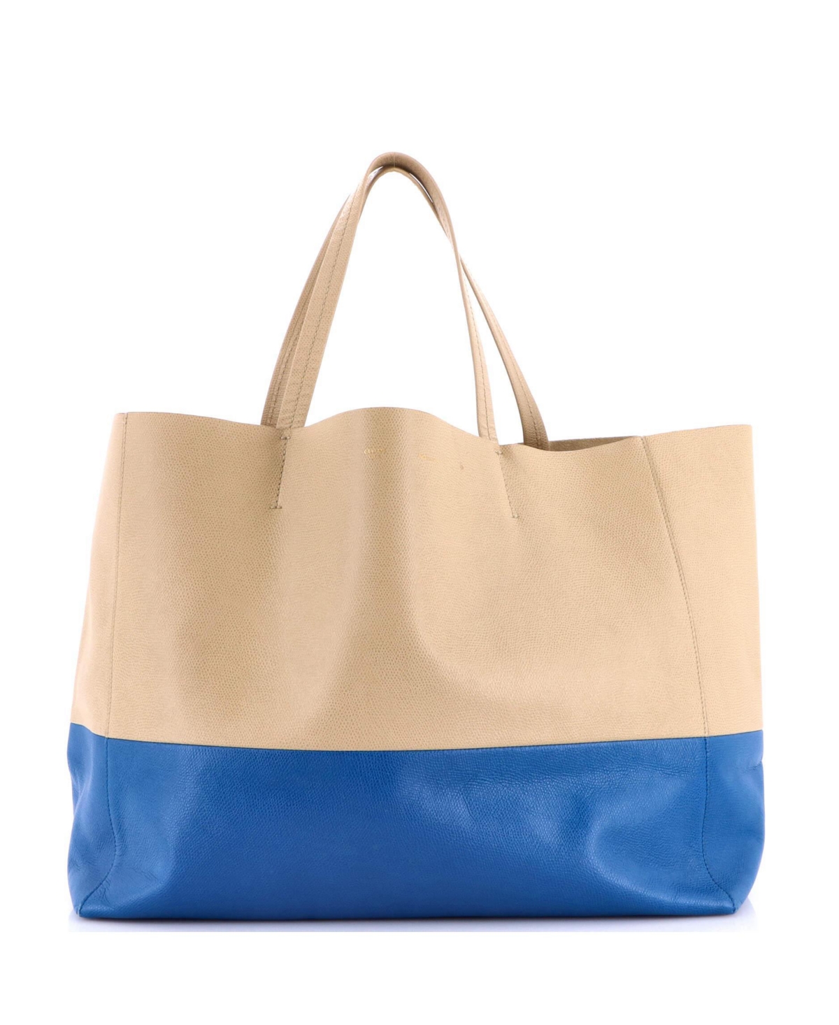 Click here for Pre-Owned Celine Large Horizontal Bi-Cabas Tote Le... prices