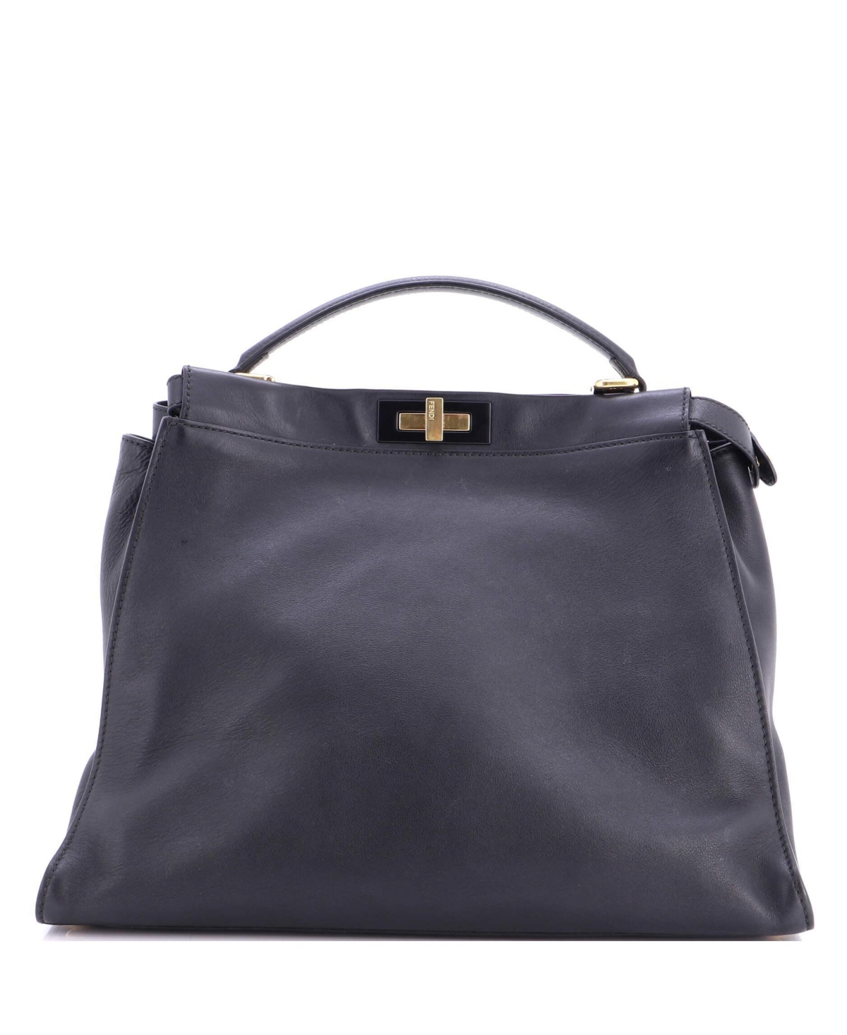 Click here for Pre-Owned Fendi Large Peekaboo Bag Rigid Leather -... prices