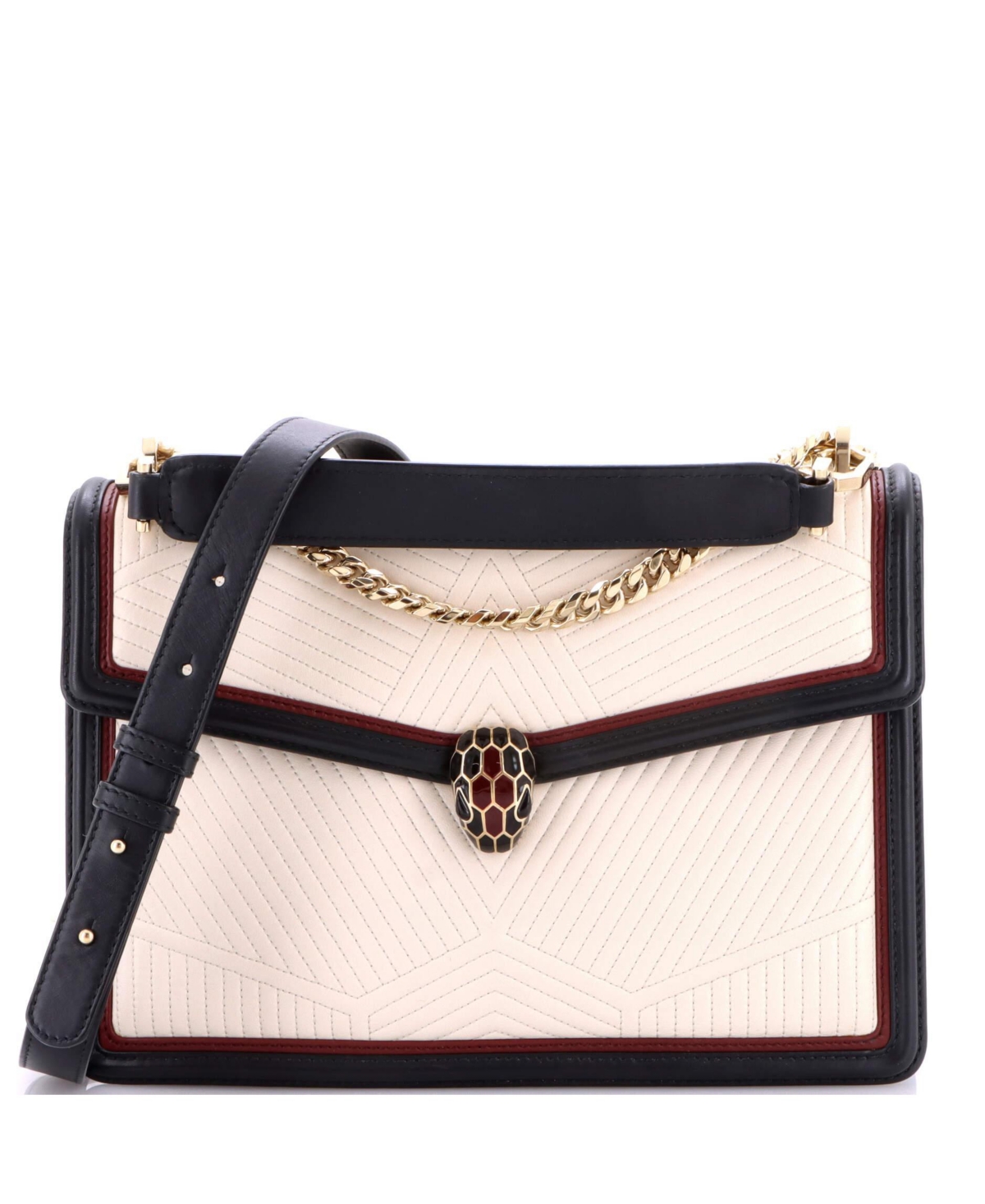 Click here for Pre-Owned Bvlgari Medium Serpenti Forever Shoulder... prices