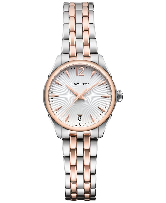 Hamilton Women's Swiss Jazzmaster Lady Two-Tone Stainless Steel ...