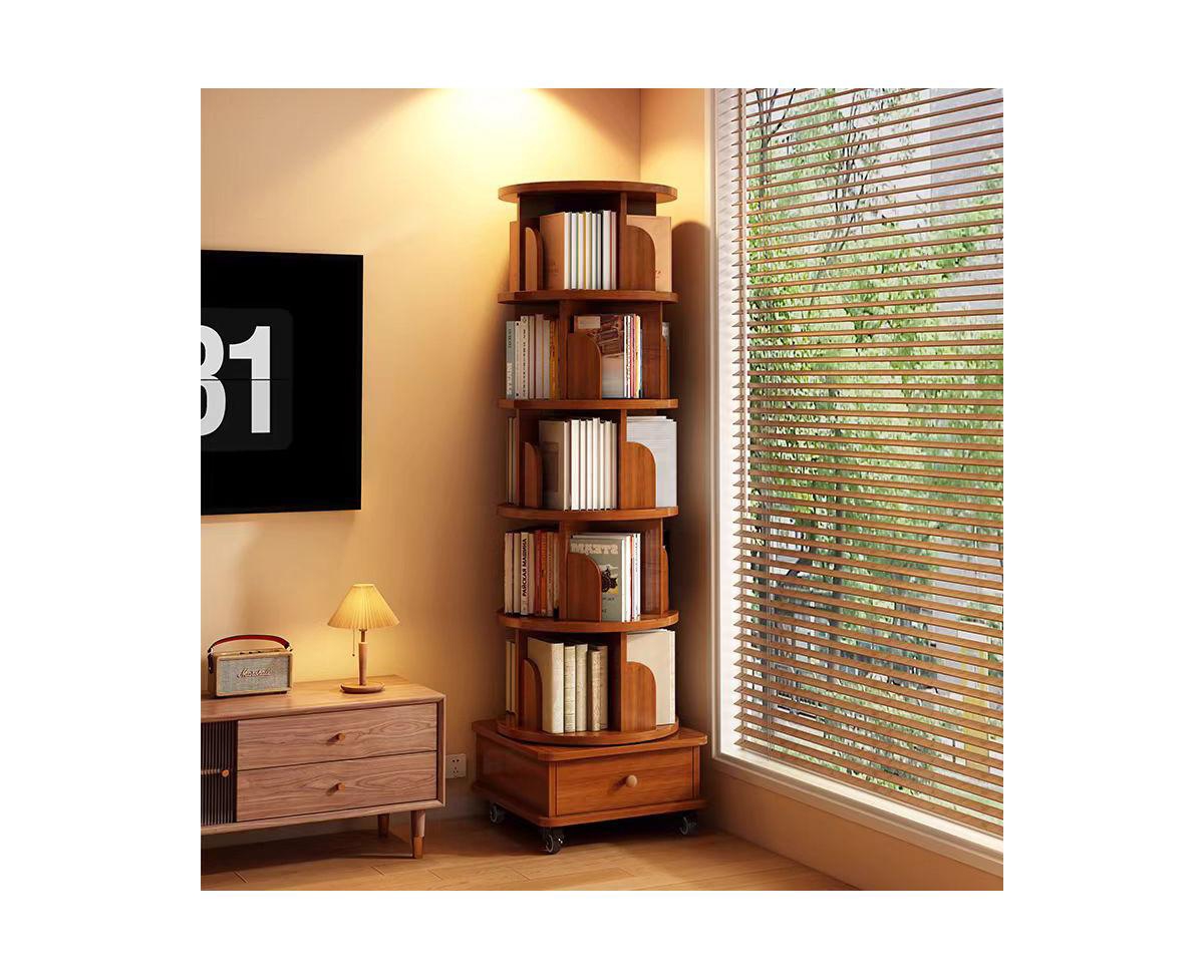 Click here for flynama 360 Degree Rotating 6-Tier Corner Bookshel... prices