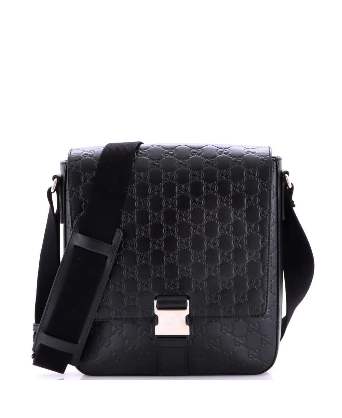 Click here for Pre-Owned Gucci Small Buckle Flap Messenger Bag Gu... prices