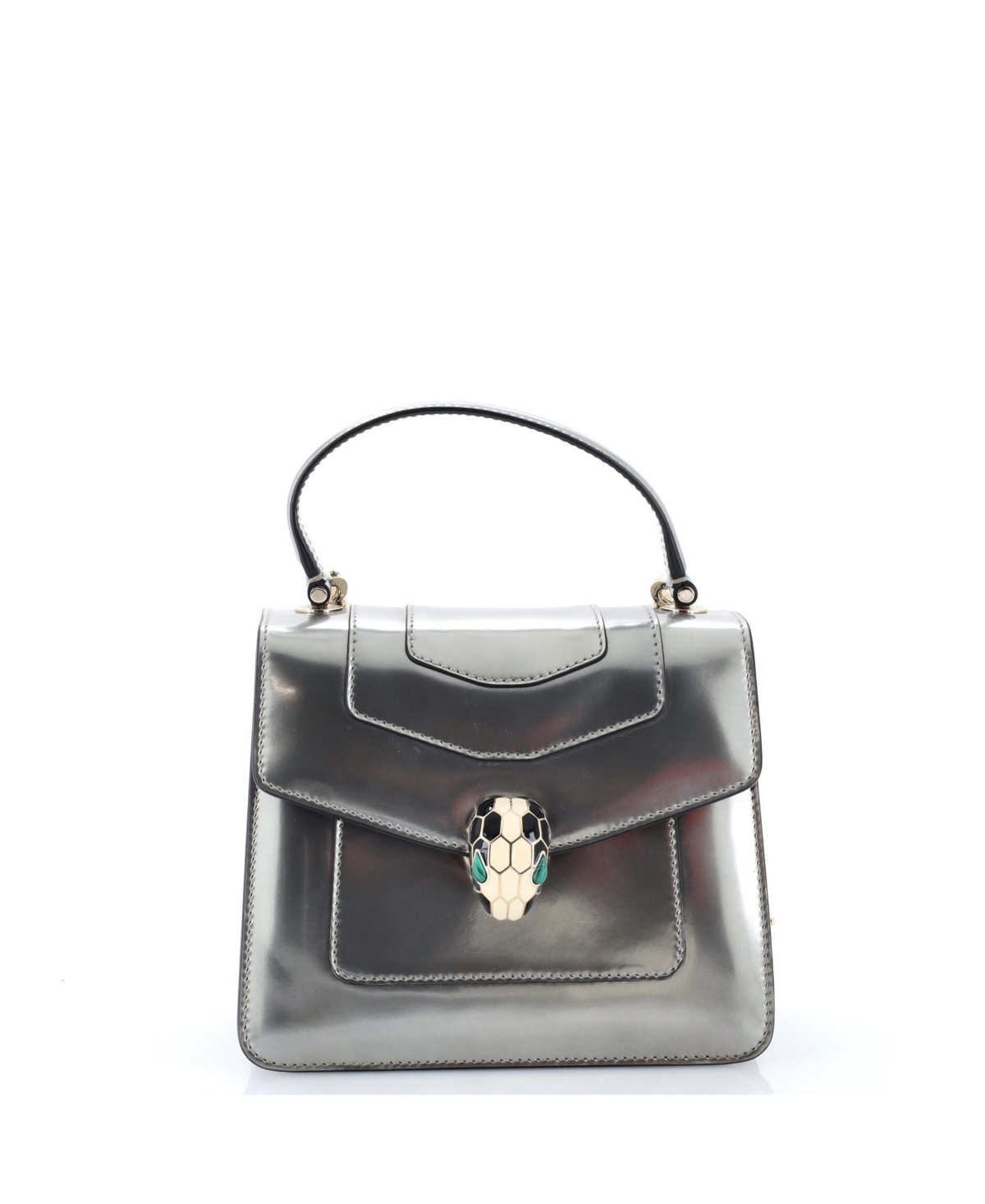 Click here for Pre-Owned Bvlgari Small Serpenti Forever Top Handl... prices