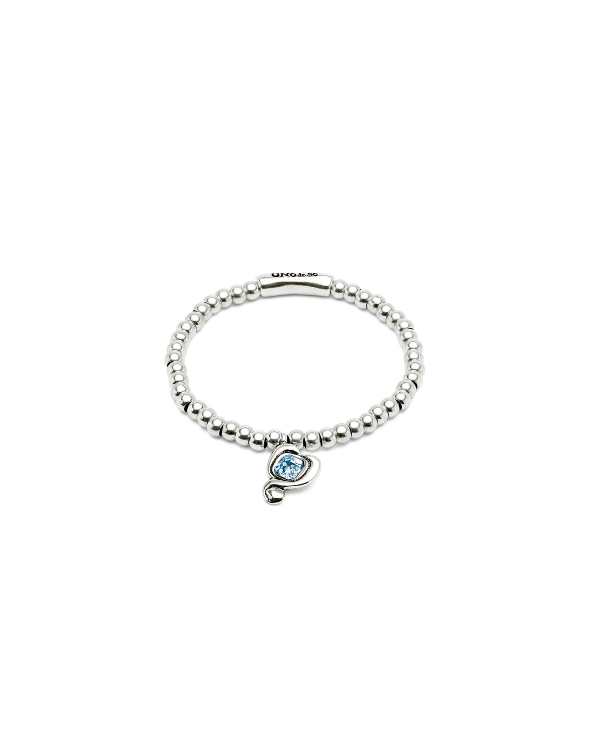 Click here for UNODE50 Bracelet with light blue crystals - Blue prices