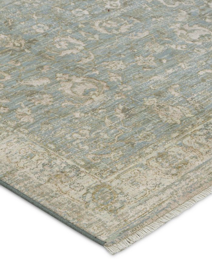 Karastan Titanium Excelsior Seaglass 9'4" x 12'9" Area Rug - Macy's