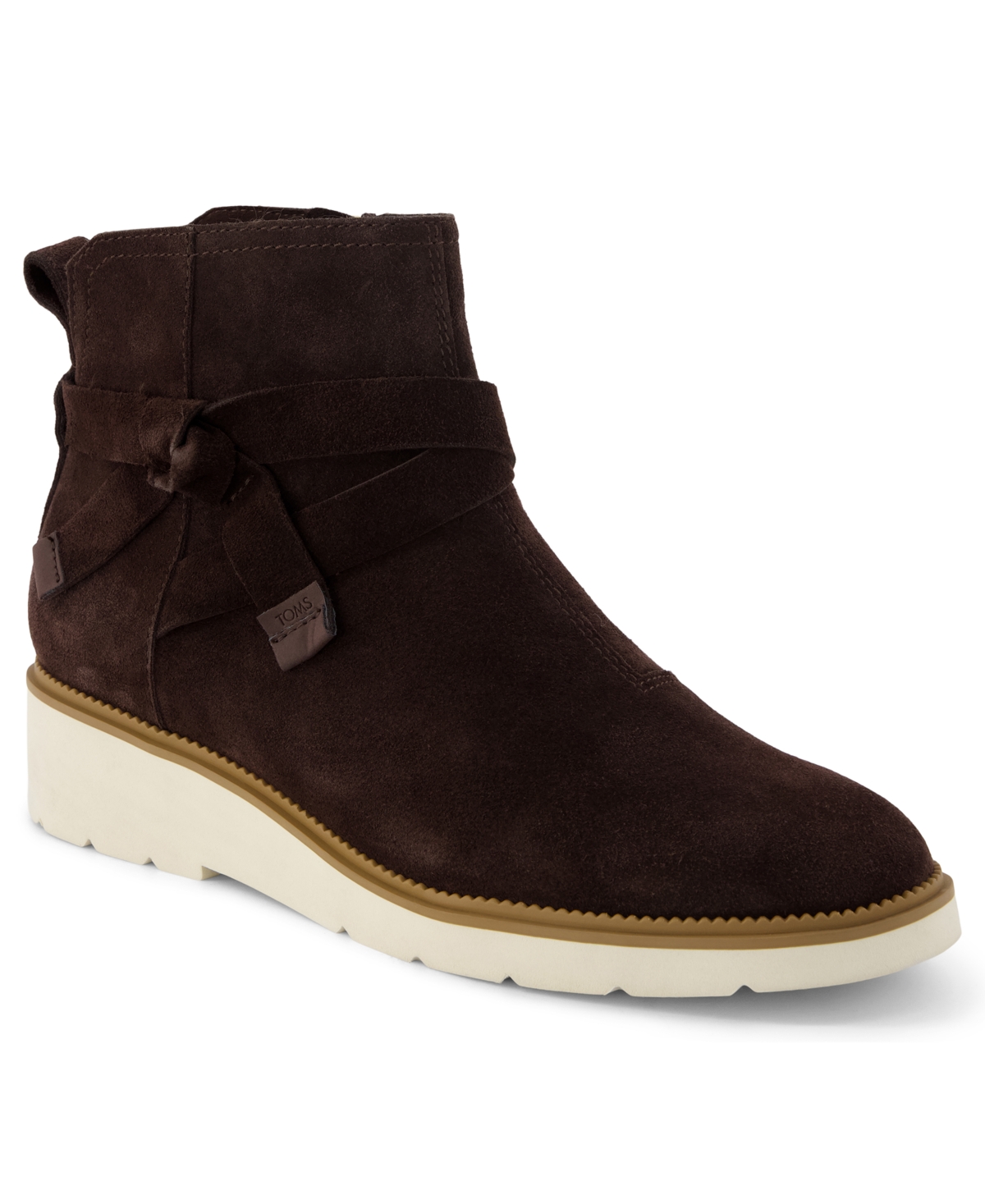 Click here for Toms Womens Marlow Zipper Wedge Booties - Water Re... prices