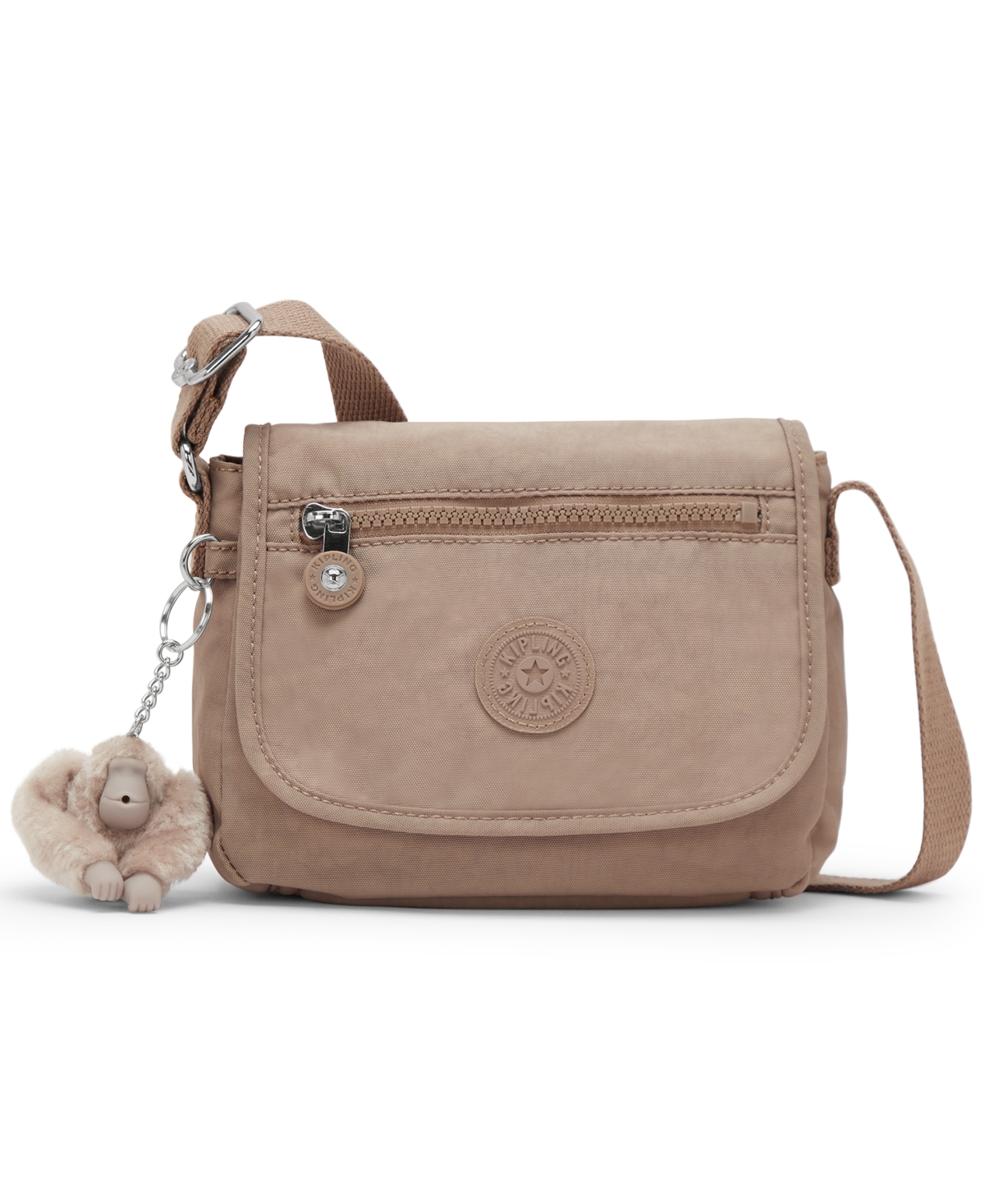 Click here for Kipling Sabian Mini Crossbody Bag - Tan Beige prices