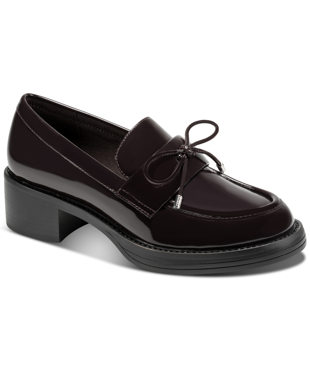 Click here for Dkny Womens Celeste Slip-On Loafers - Brown prices