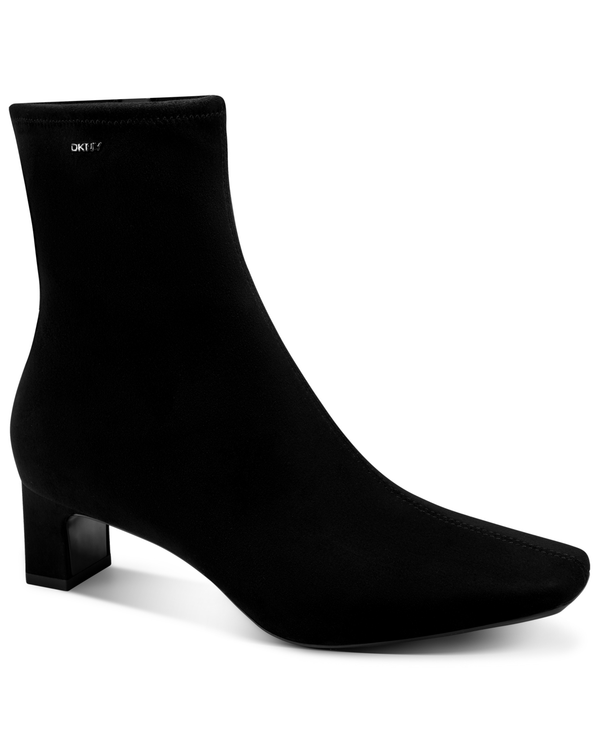 Click here for Dkny Womens May Zipper Heeled Booties - Black prices