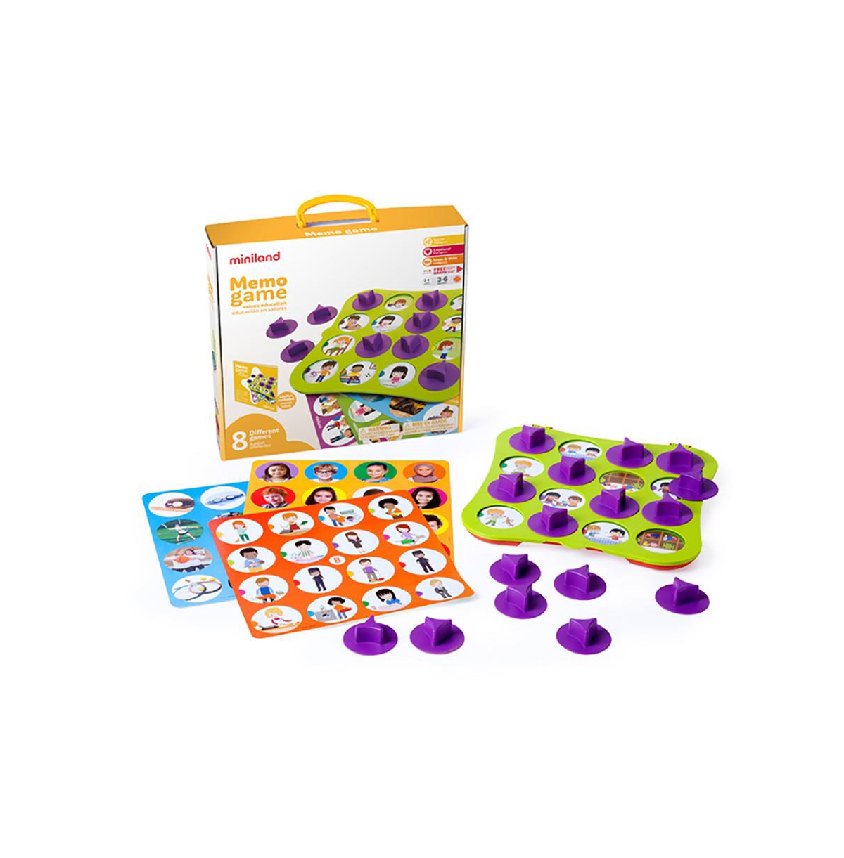 Click here for Miniland Memo Games Values Education - Orange mult... prices