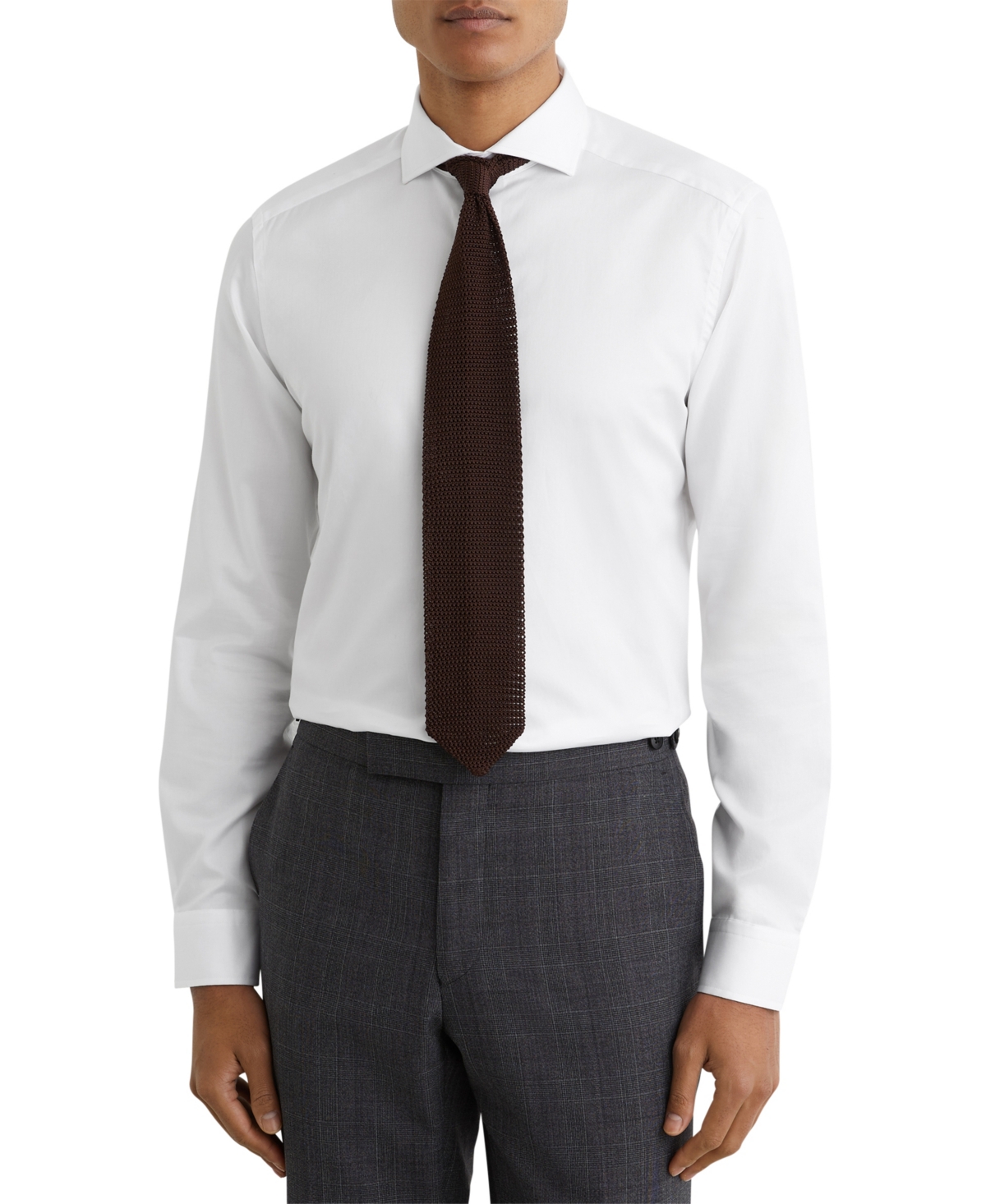 Click here for Reiss Mens Storm Slim Cotton-Twill Two-Fold Slim-F... prices