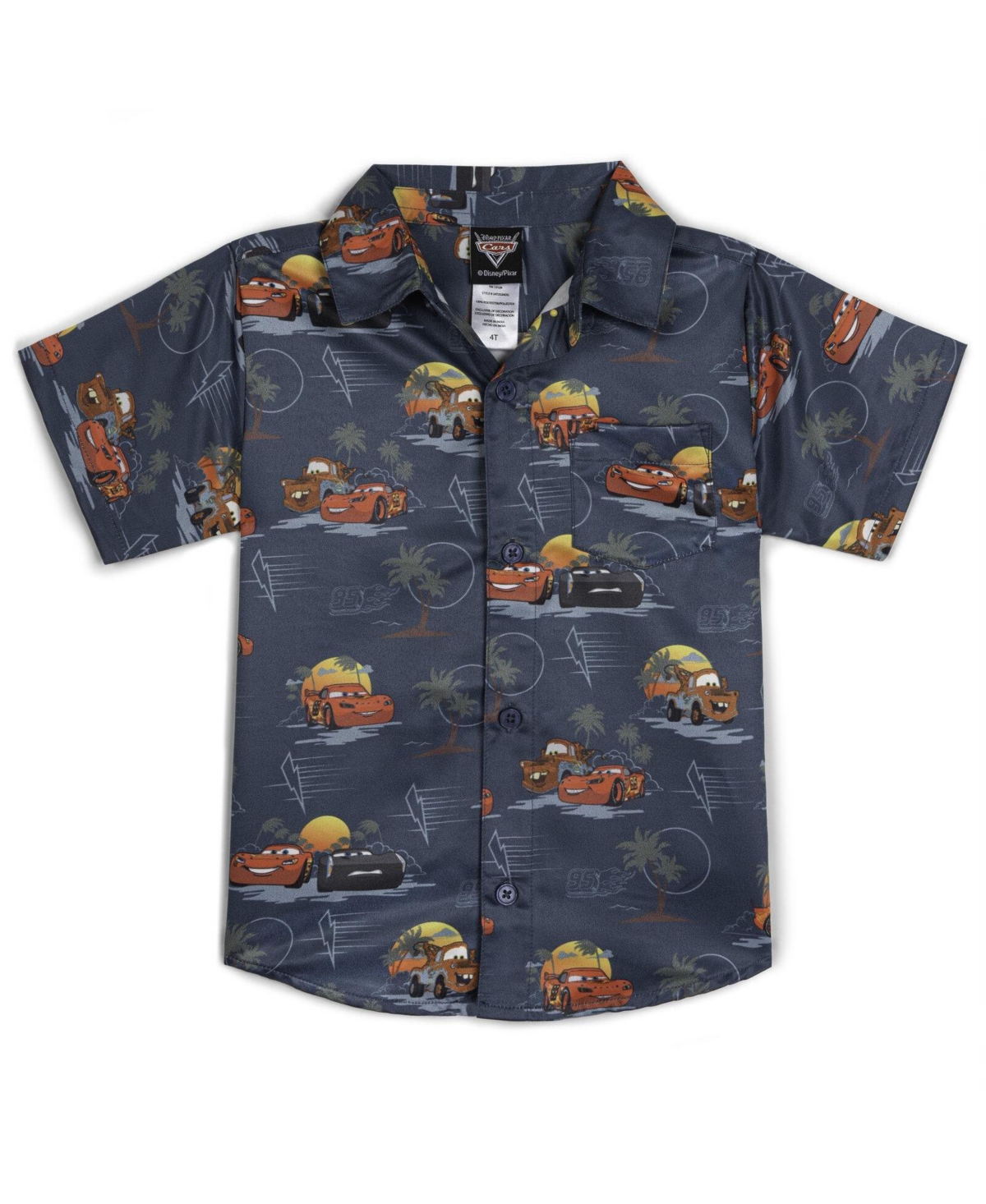 Click here for Cars Toddler Boys (2T-5T) Short Sleeve Button-Down... prices