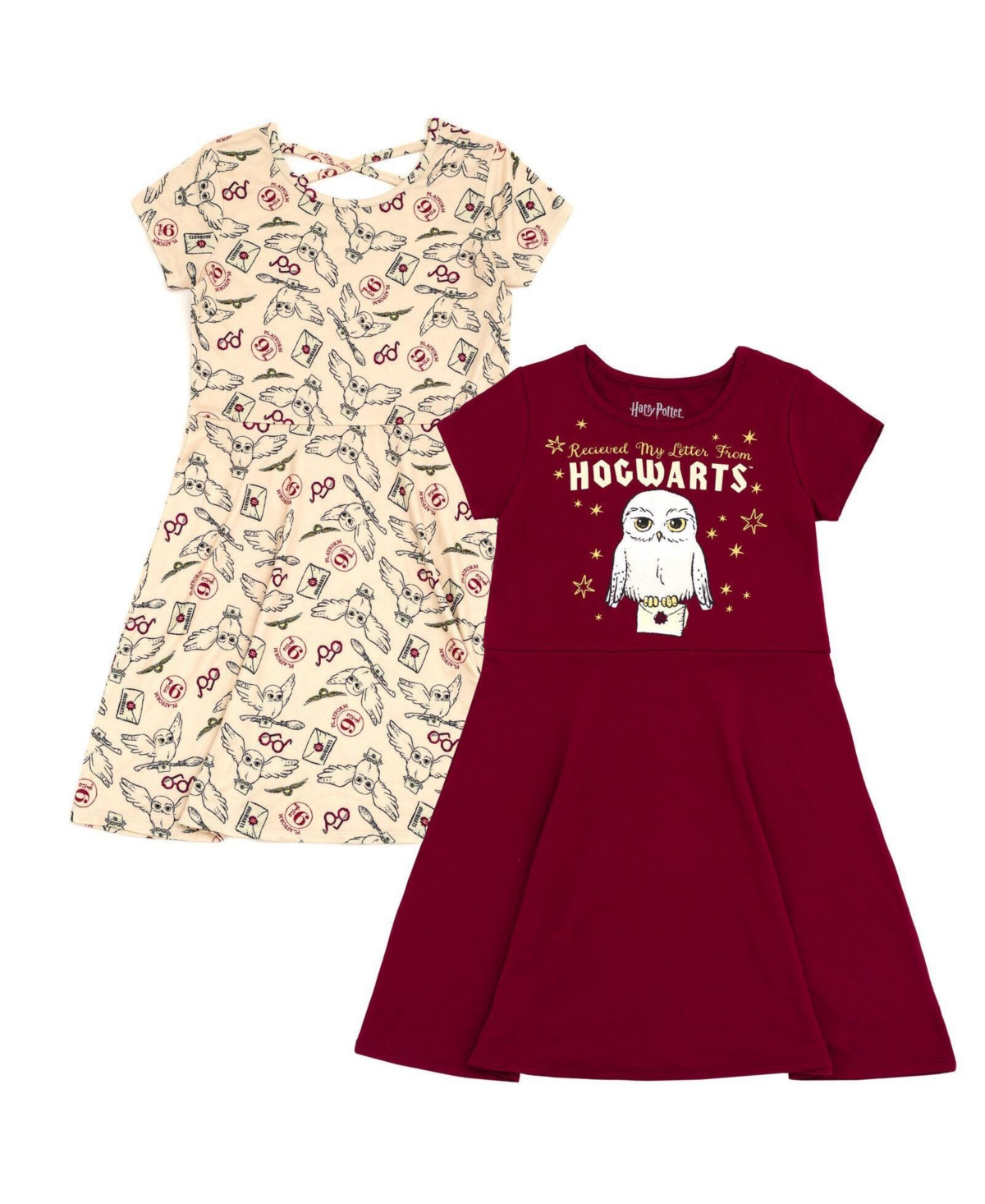 Click here for Harry Potter Girls (4-16) Hedwig 2-Piece Skater Dr... prices