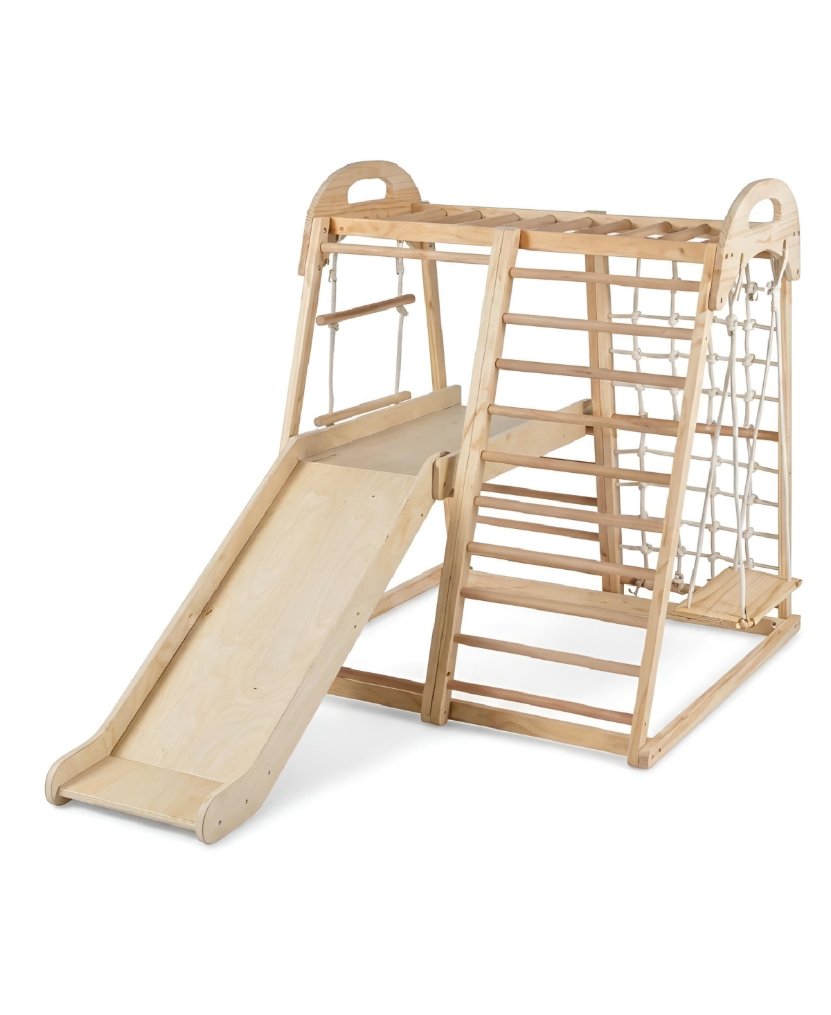 Click here for Slickblue 8-in-1 Kids Jungle Gym with Slide Monkey... prices