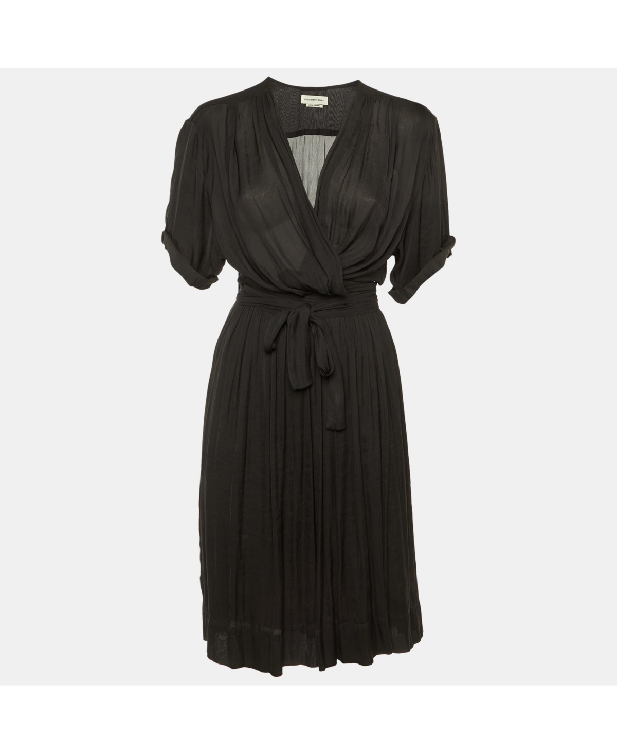 Click here for Pre-Owned Isabel Marant Womens Etoile Crepe Wrap A... prices
