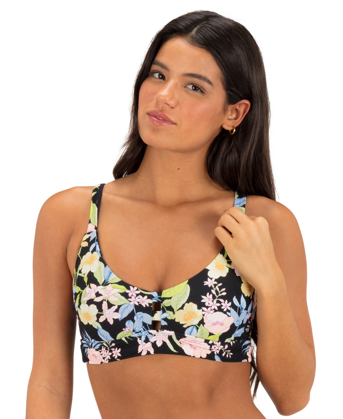 Click here for Hurley Womens Over-The-Shoulder Straps Bikini Top... prices