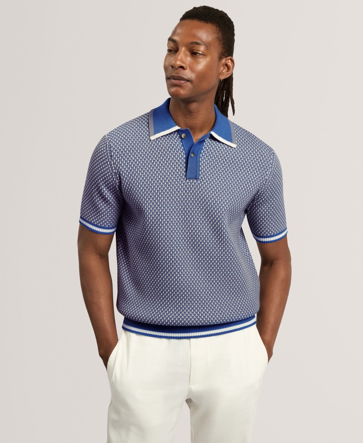 Click here for Ted Baker Mens Breame Masterfully Waffle Texture R... prices