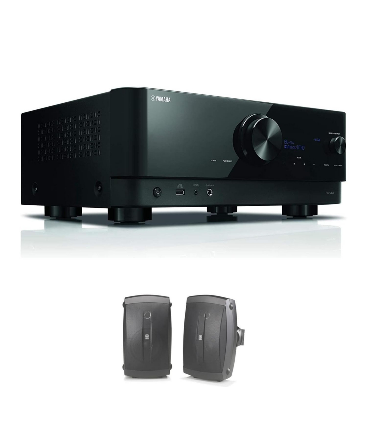 Click here for Yamaha Rx-V6A 7.2-Channel Av Receiver with Ns-AW15... prices