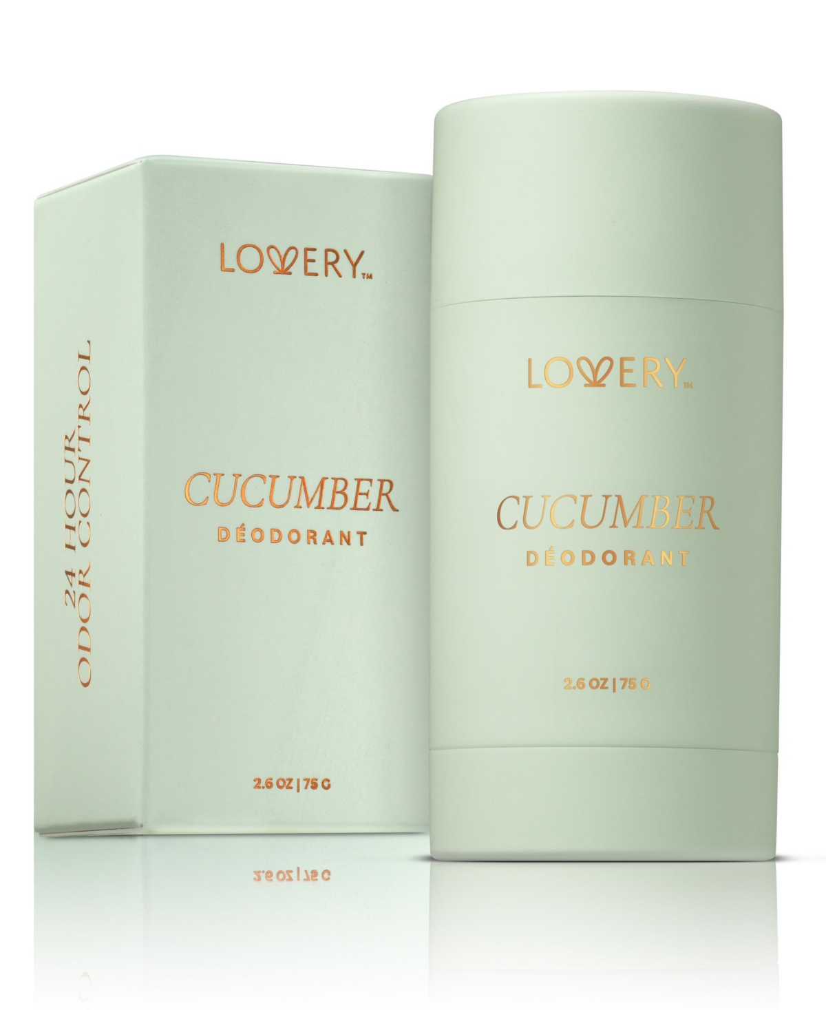 Click here for Lovery Cucumber Deodorant Aluminum Free Stick - 2.... prices