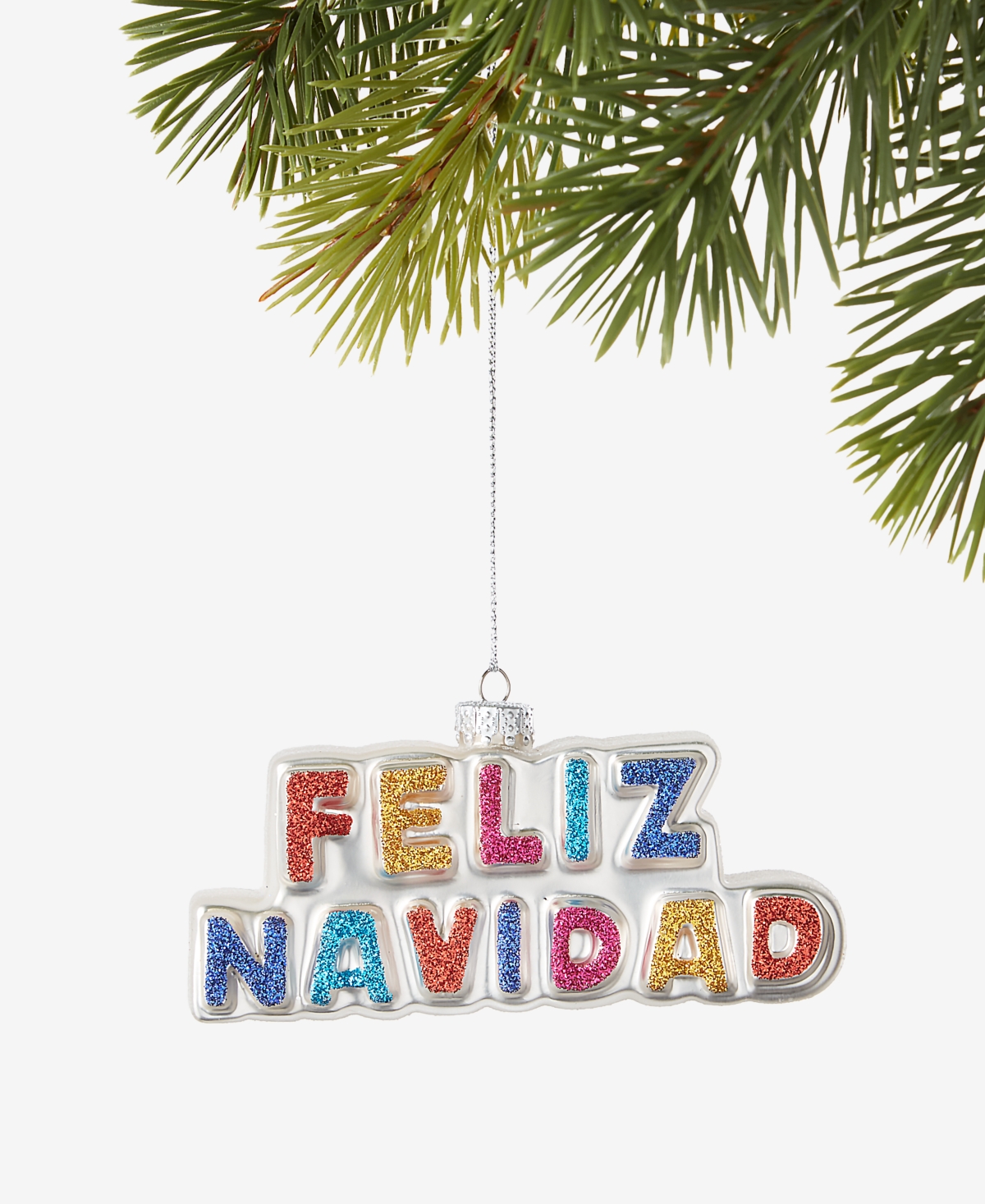 Click here for Holiday Lane Feliz Navidad Word Plate Ornament  Ma... prices