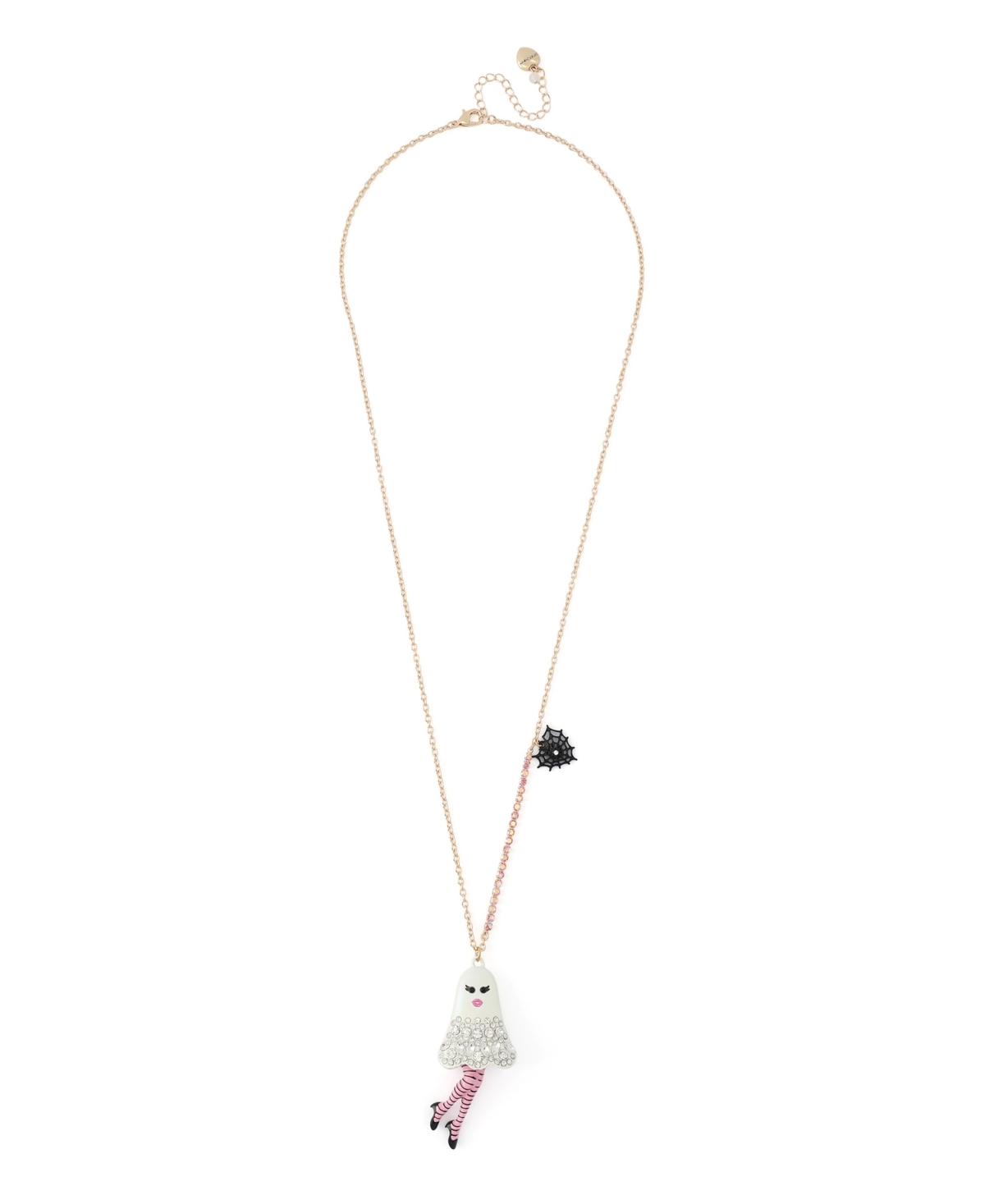 Click here for Betsey Johnson Faux-Stone Halloween Girly Ghost Pe... prices