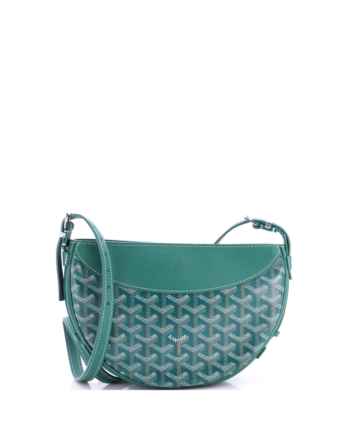 Click here for Pre-Owned Goyard Hirondelle Shoulder Bag Coated Ca... prices