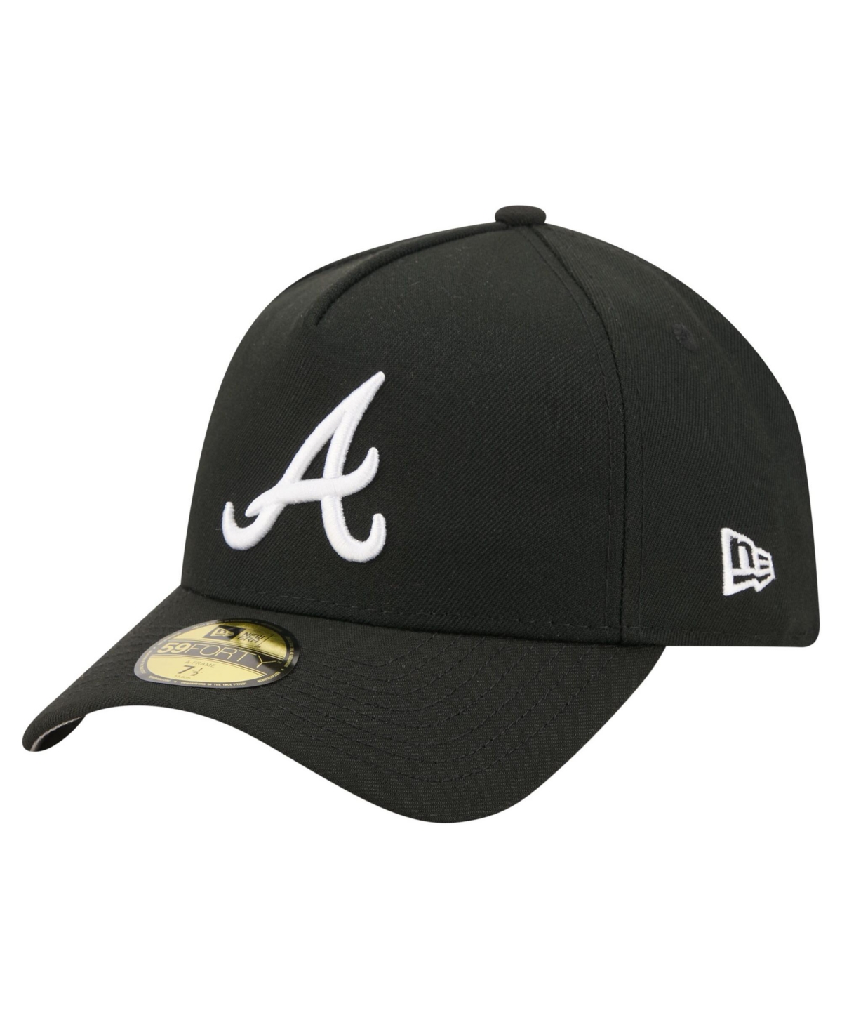 Click here for New Era Mens Black Atlanta Braves A-Frame 59FORTY... prices