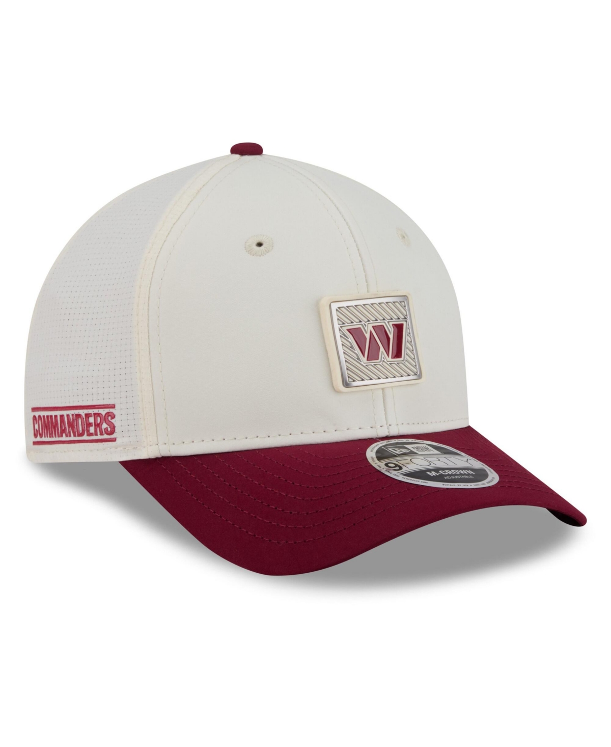 Click here for New Era Mens Cream/Burgundy Washington Commanders... prices