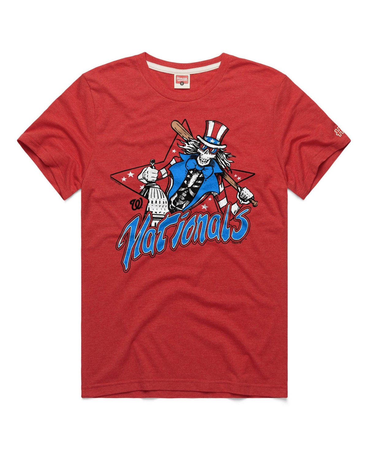 Click here for Homage Mens and Womens Red Washington Nationals Ml... prices