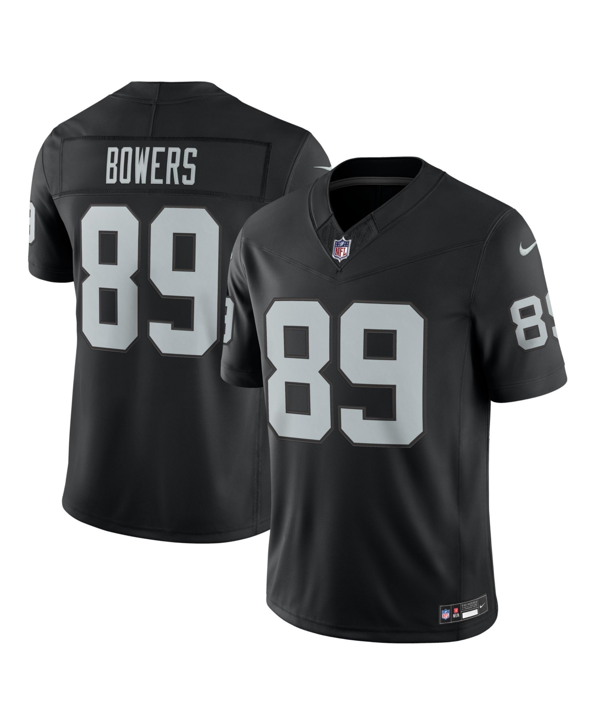 Click here for Nike Mens Brock Bowers Black Las Vegas Raiders Vap... prices